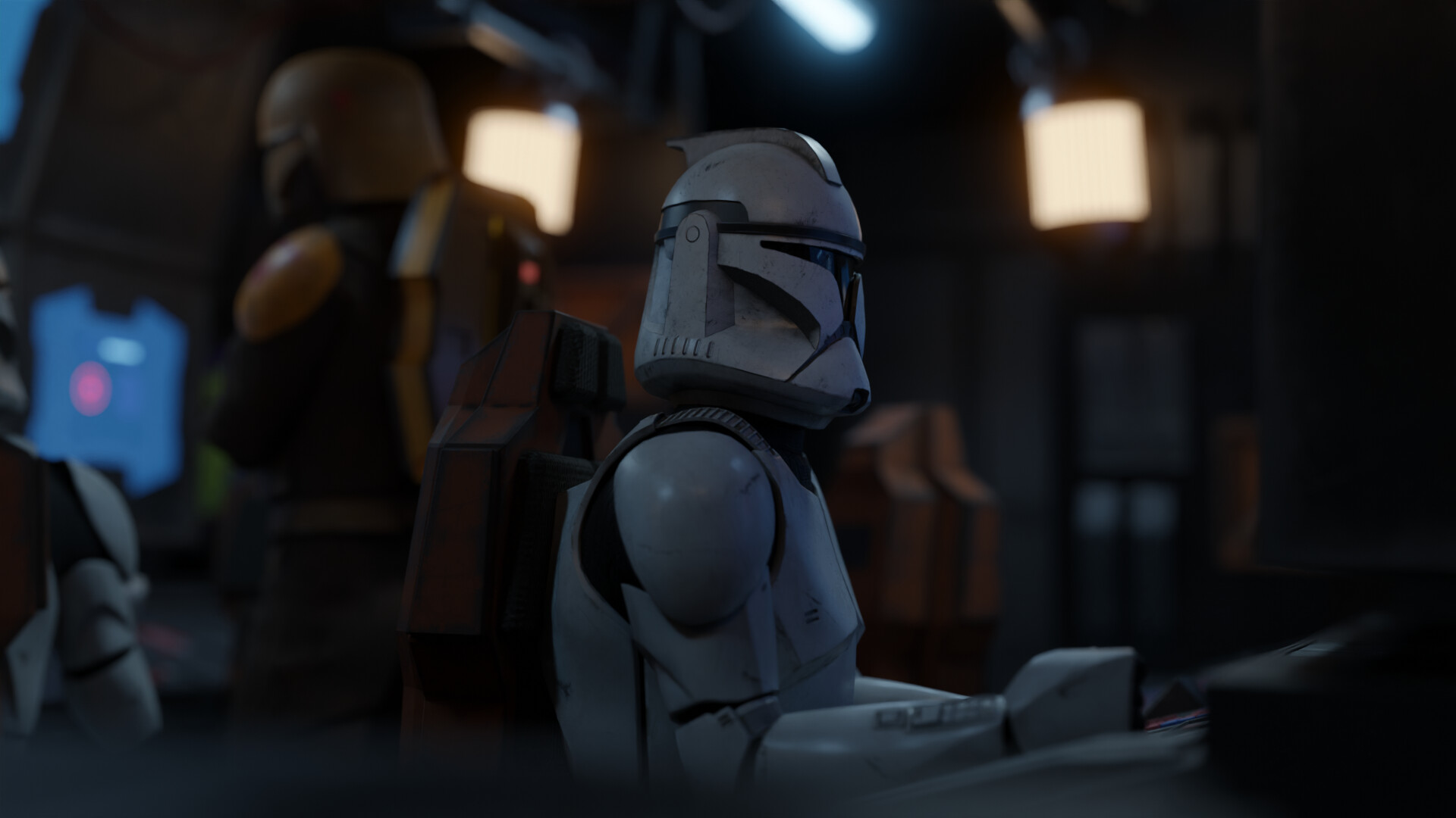 ArtStation - AT-TE Cabin Interior