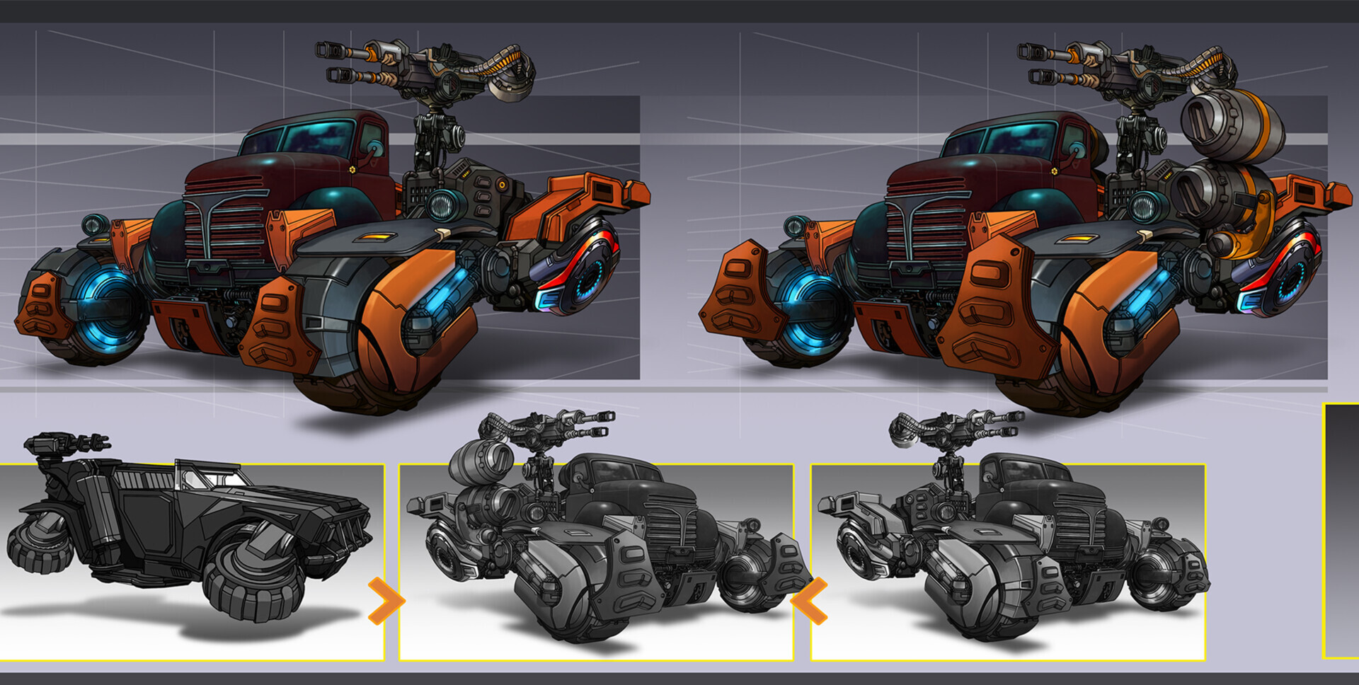 Andrey Pyankov - The concept of the machine with weapons. Based on the ...