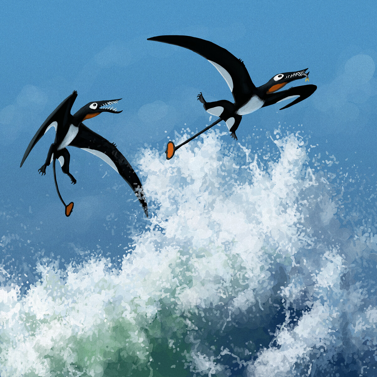 ArtStation - Rhamphorhynchus Waves