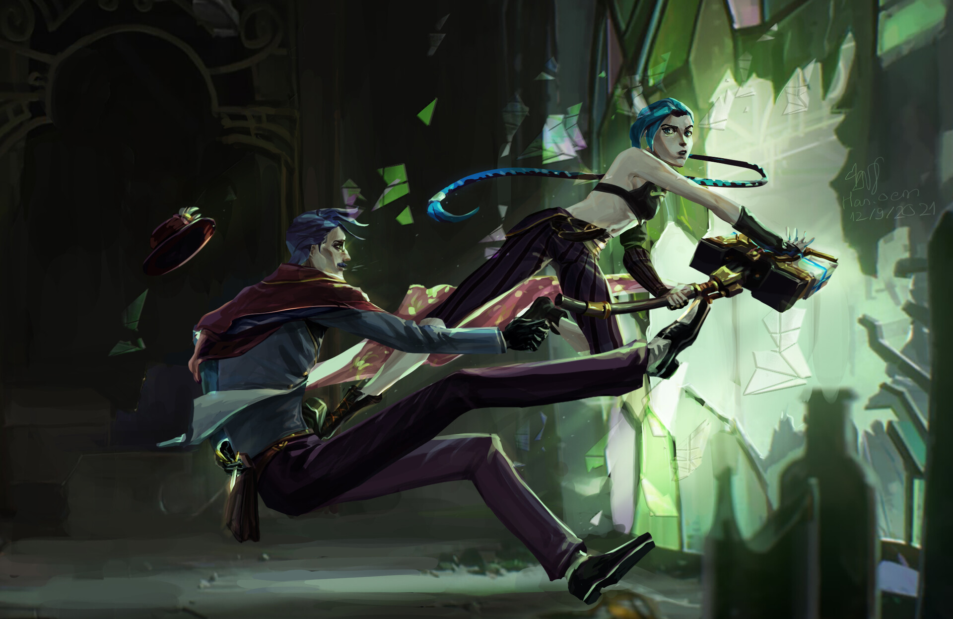 ArtStation - Arcane style test