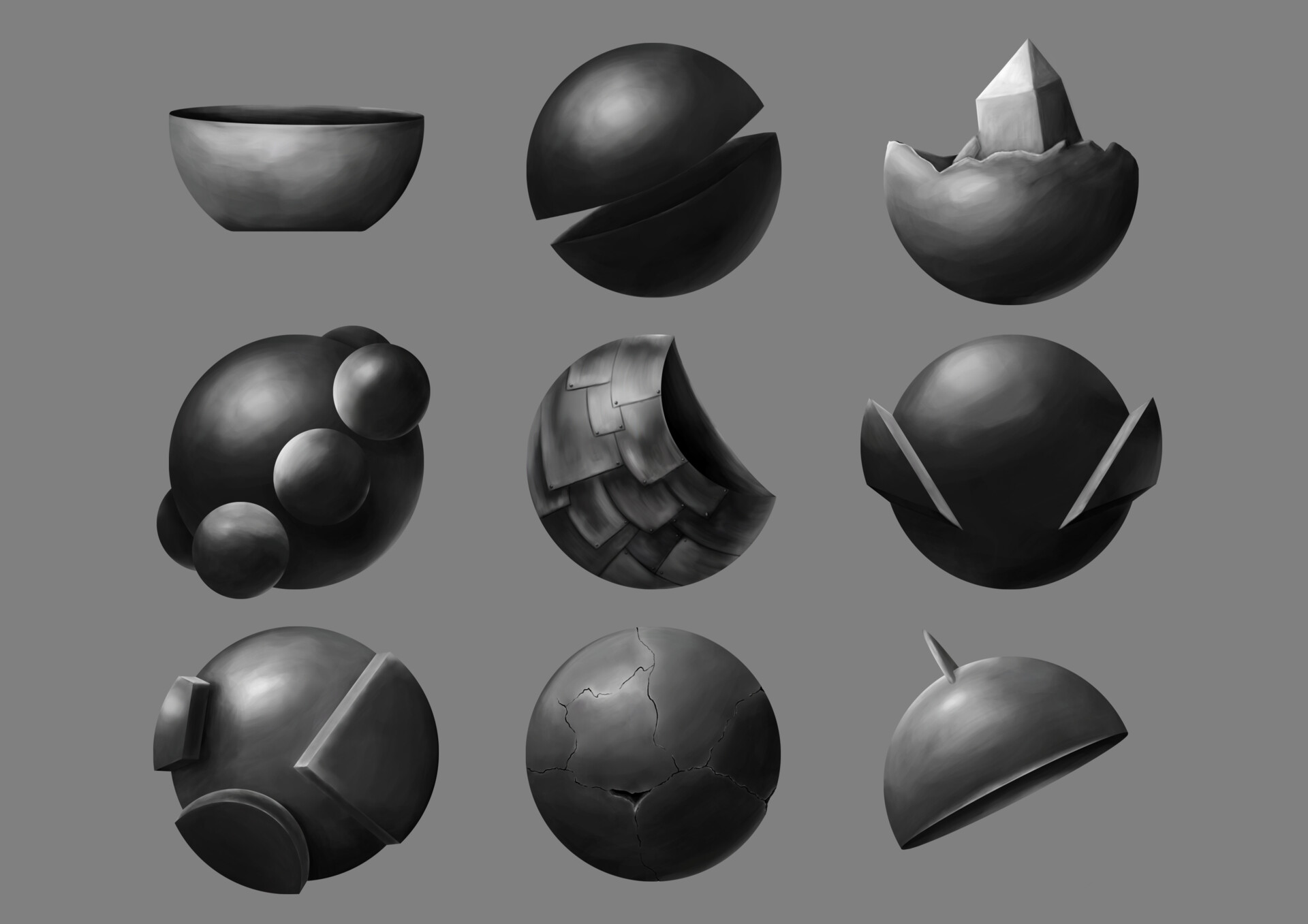 ArtStation - Digital Painting & Shading Practice