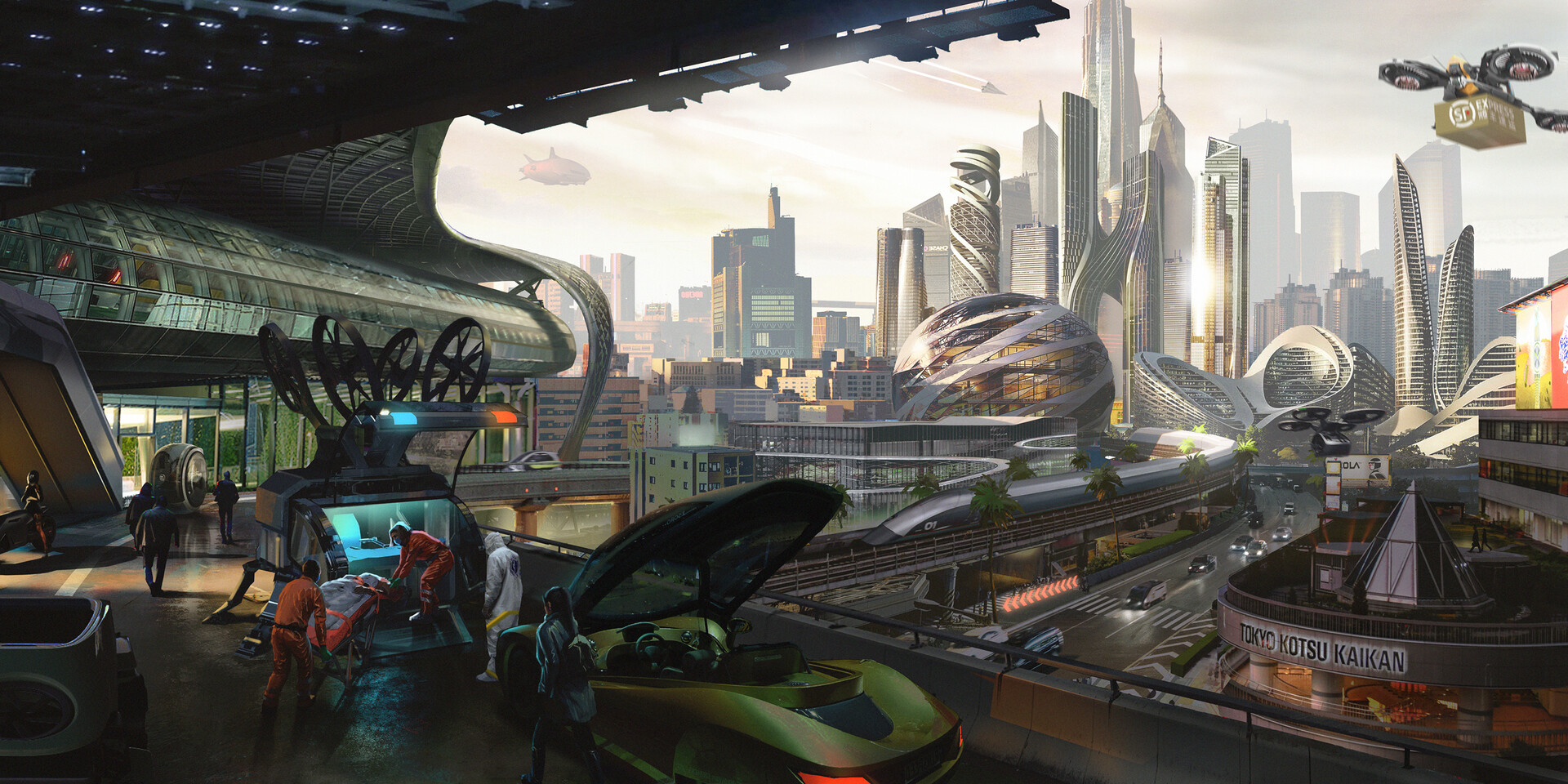 ArtStation - Future city