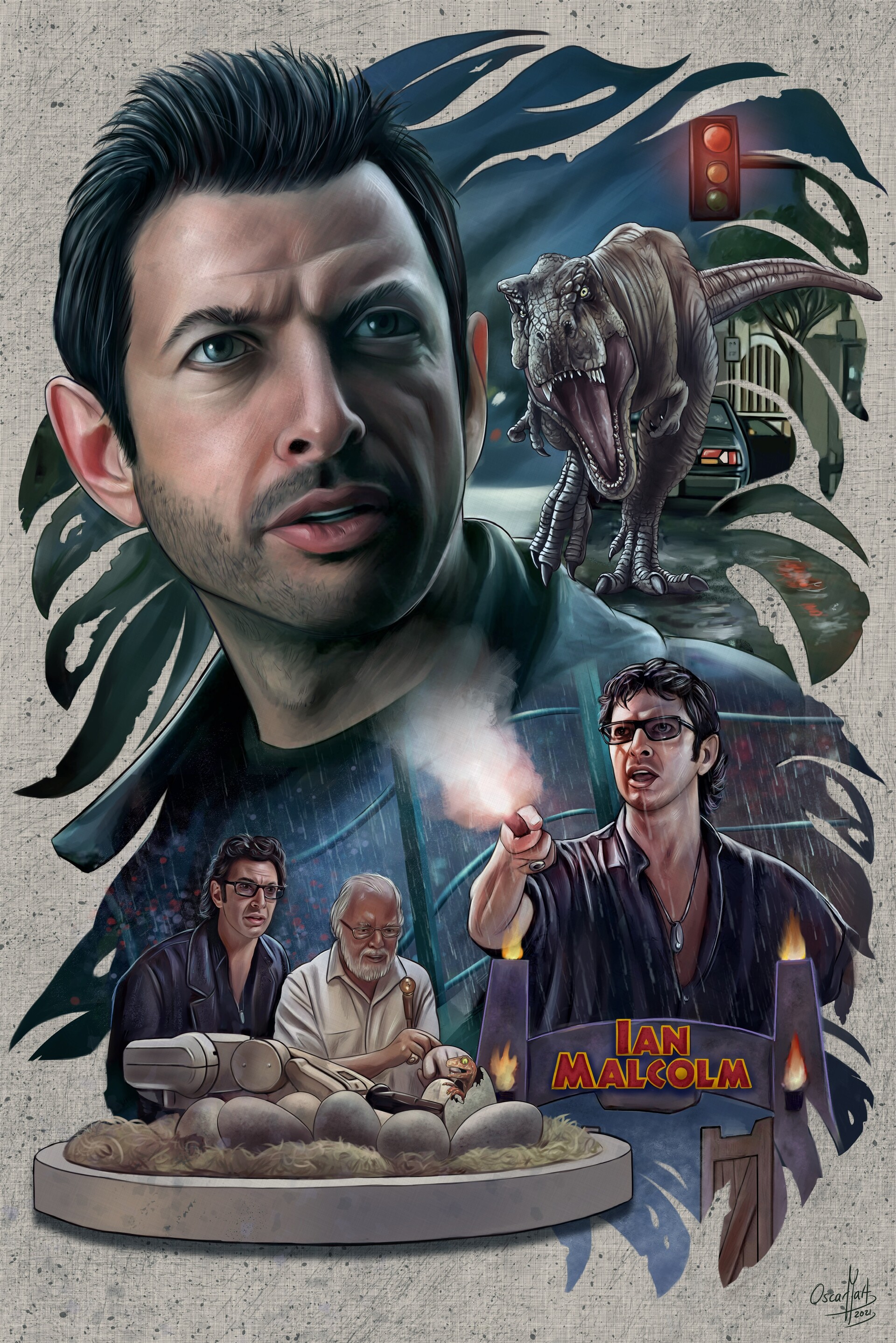 ArtStation - Ian Malcom