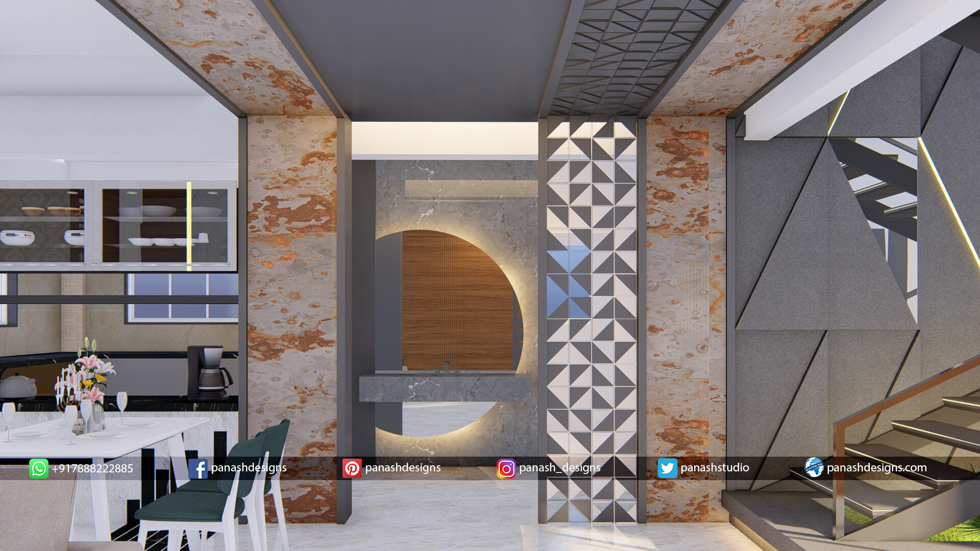 Inside Home Elevation Drawing