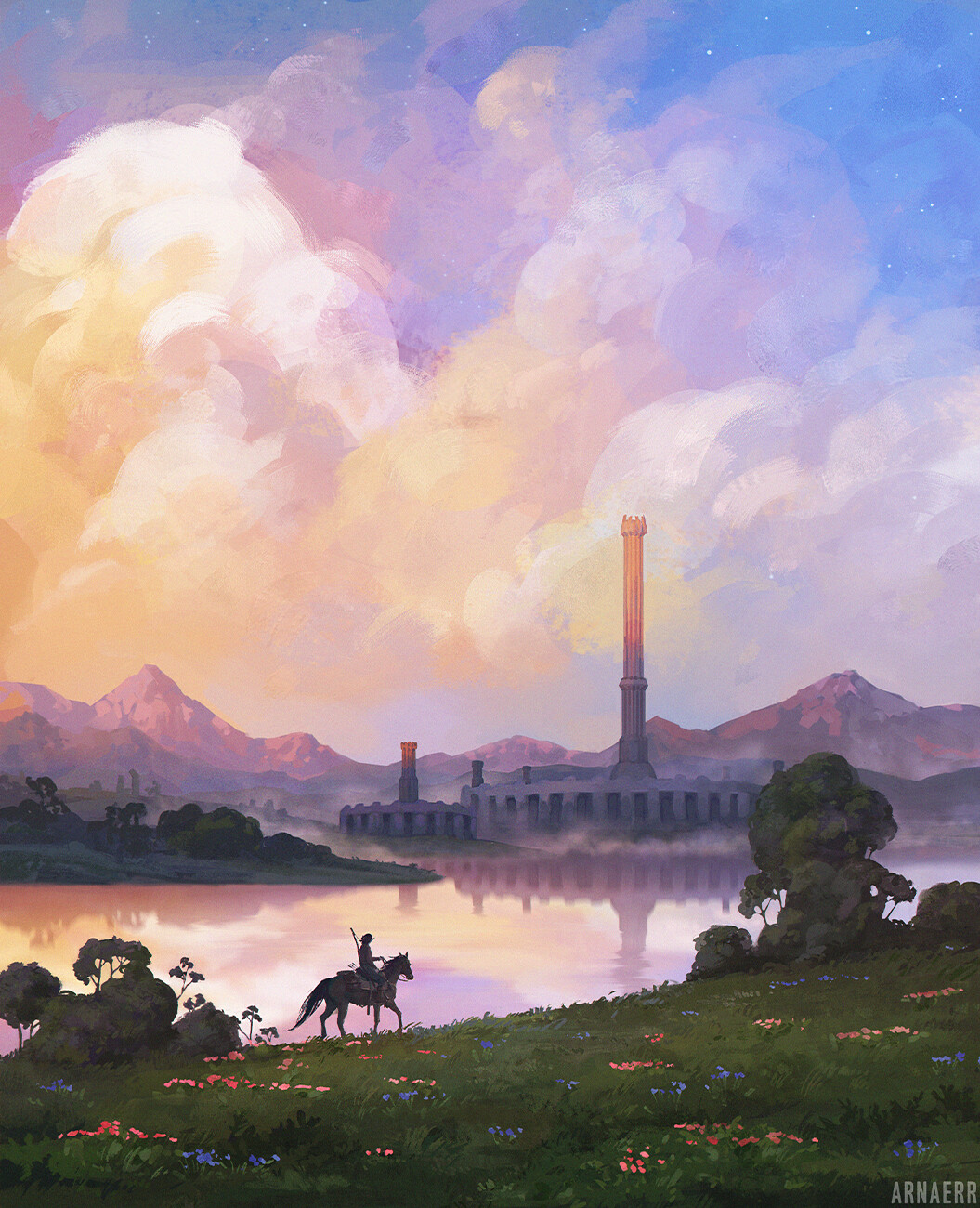 ArtStation - Lake Rumare