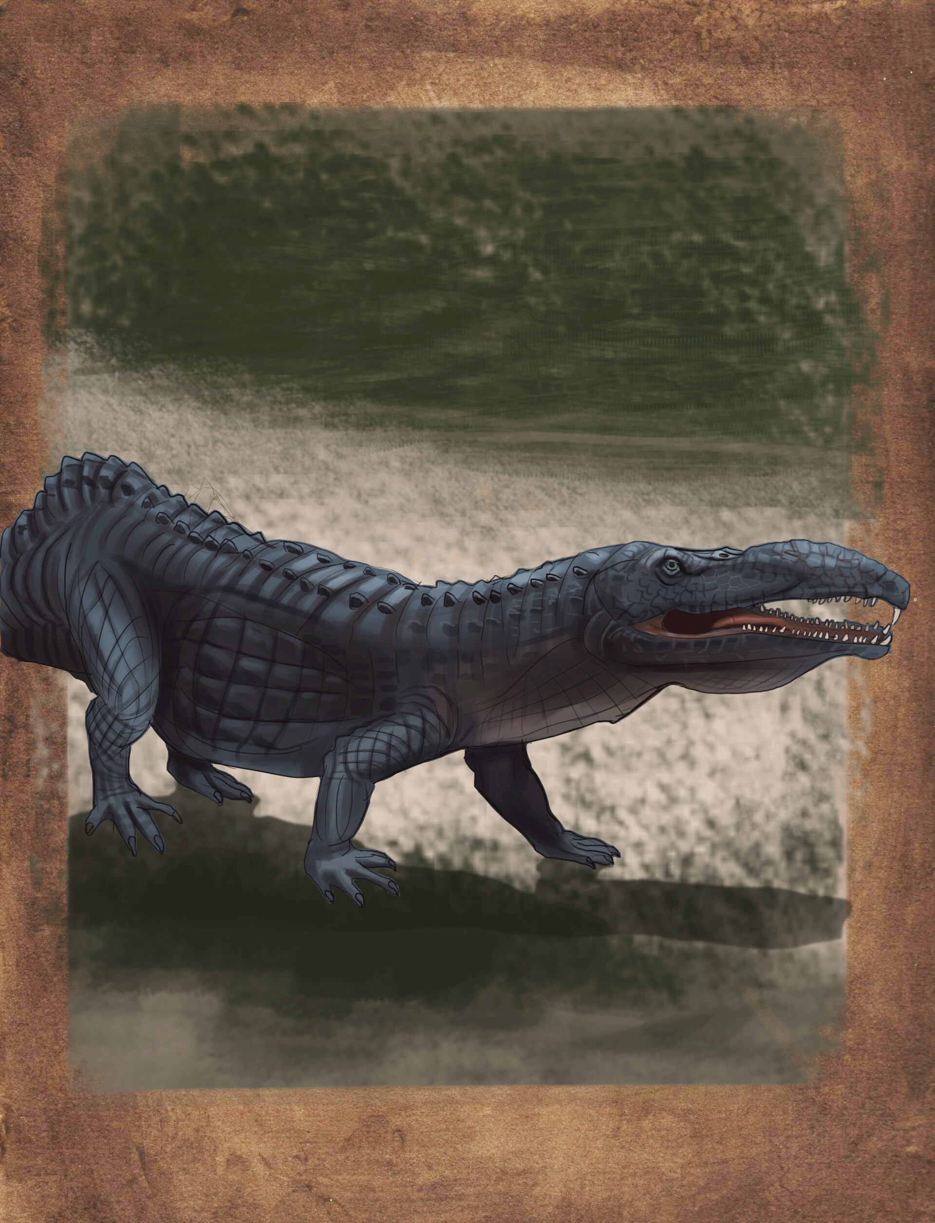 ArtStation - Nicrosaurus kapffi