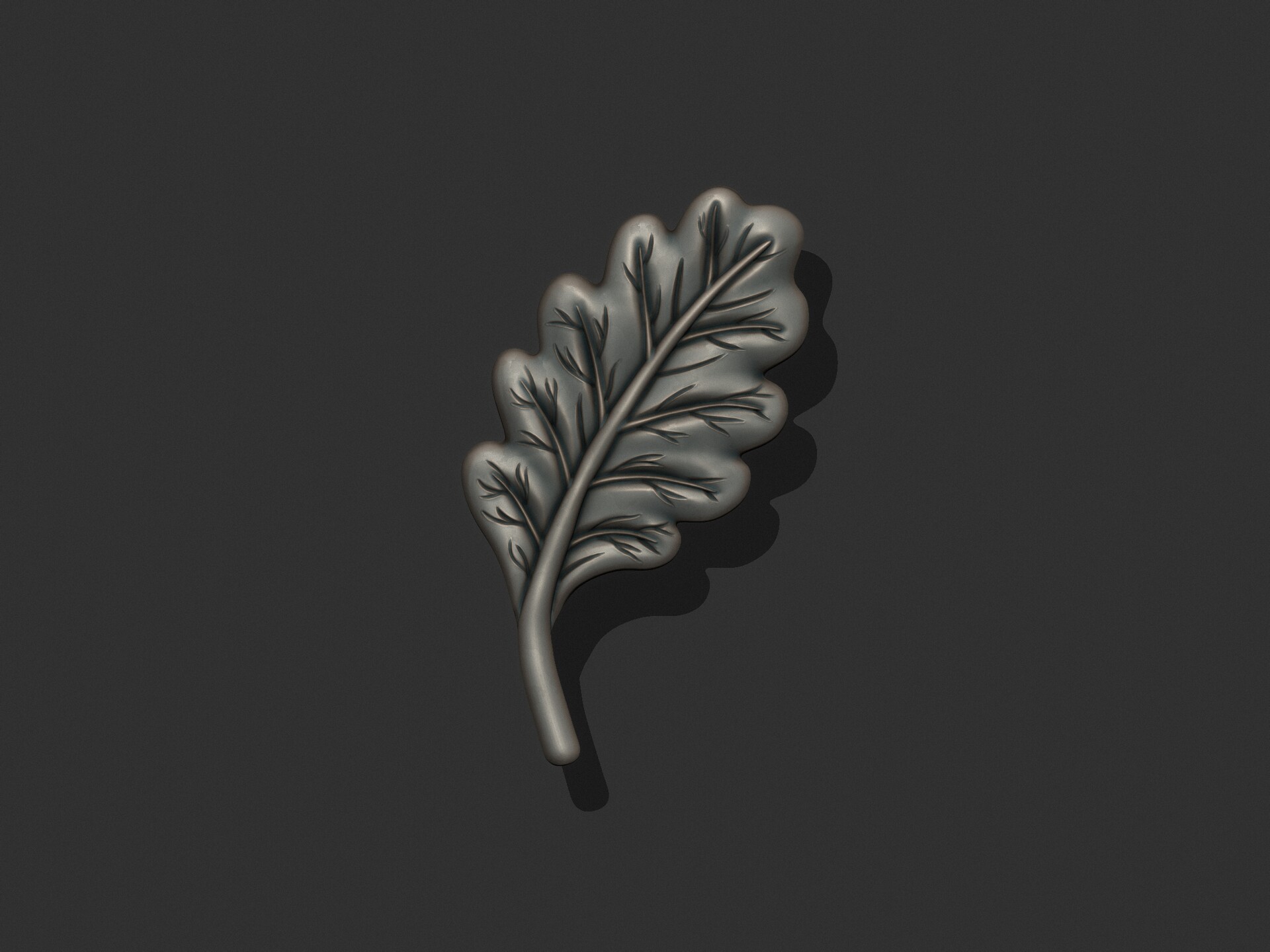 ArtStation - Acorn Tree Leaf Model