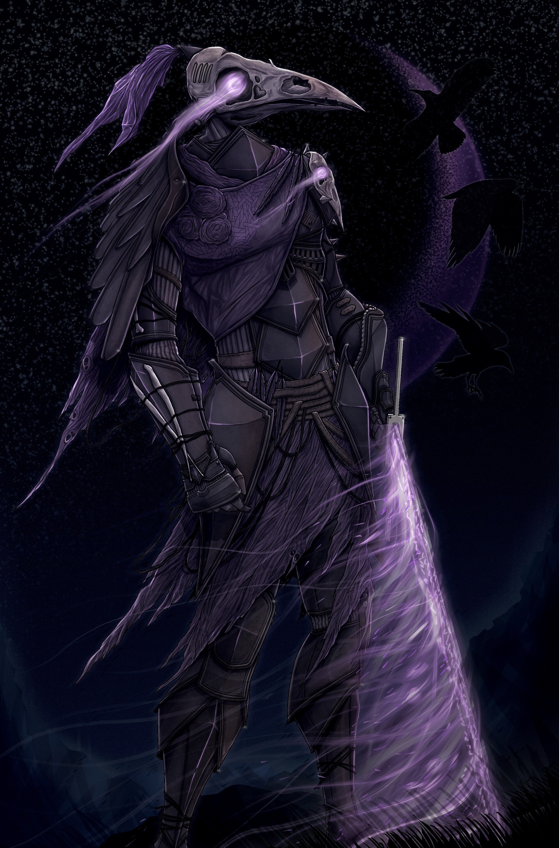 ArtStation - The Late Saint Corvid