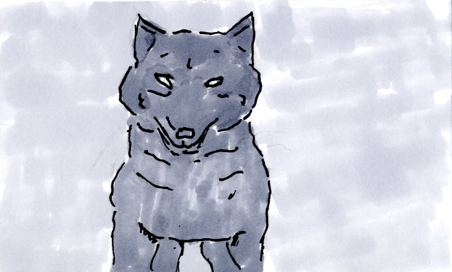 how to draw the boy who cried wolf