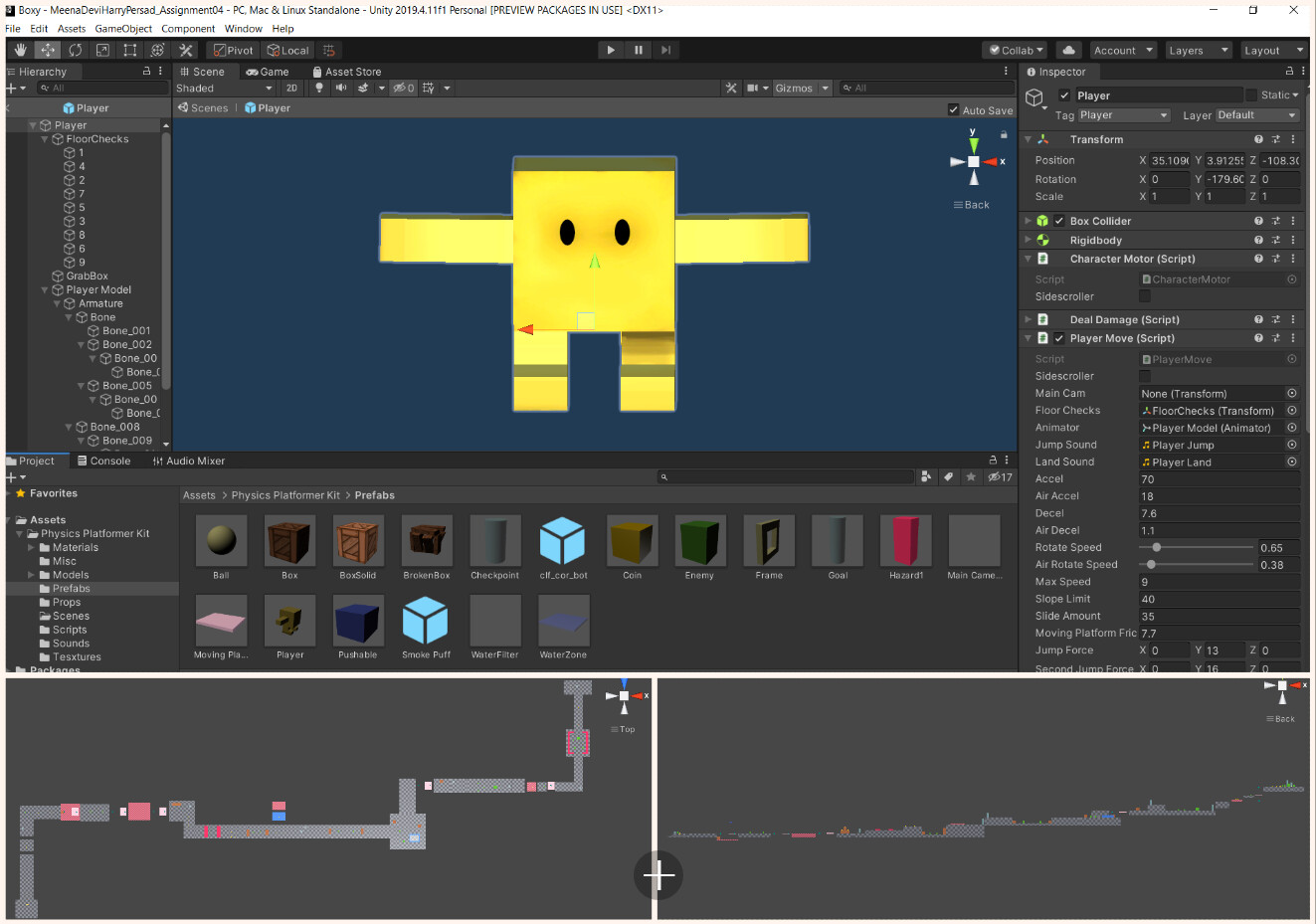ArtStation - Boxy 3D Platformer
