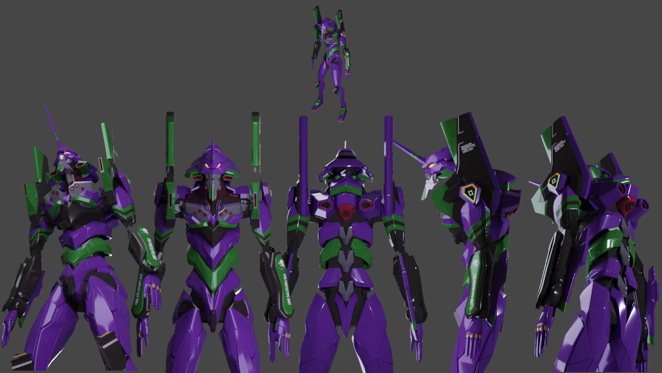 Cesar - Eva Unit 00 - Evangelion