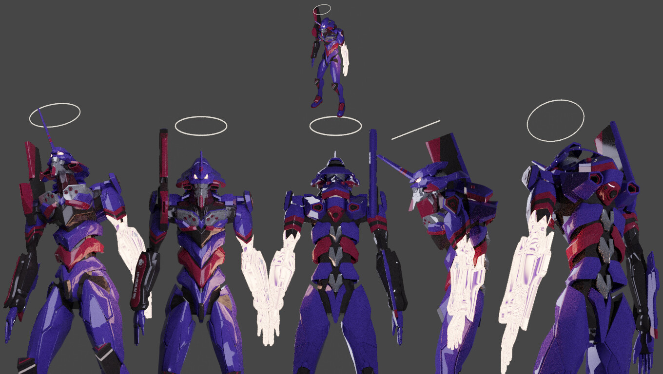 Cesar - Eva Unit 00 - Evangelion