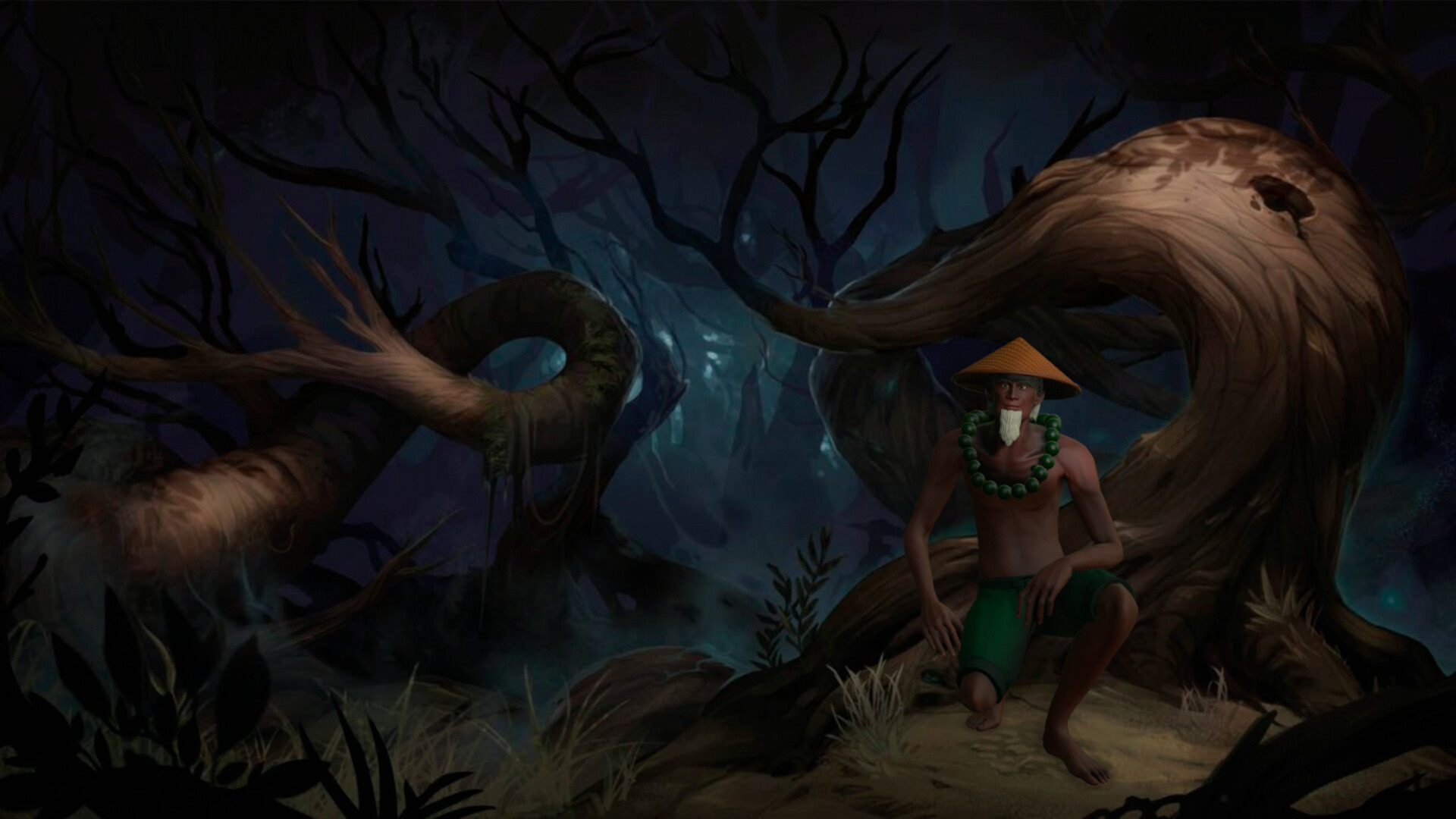 Daniel Munteanu - Fisherman Hermit (Smite Artsyle)