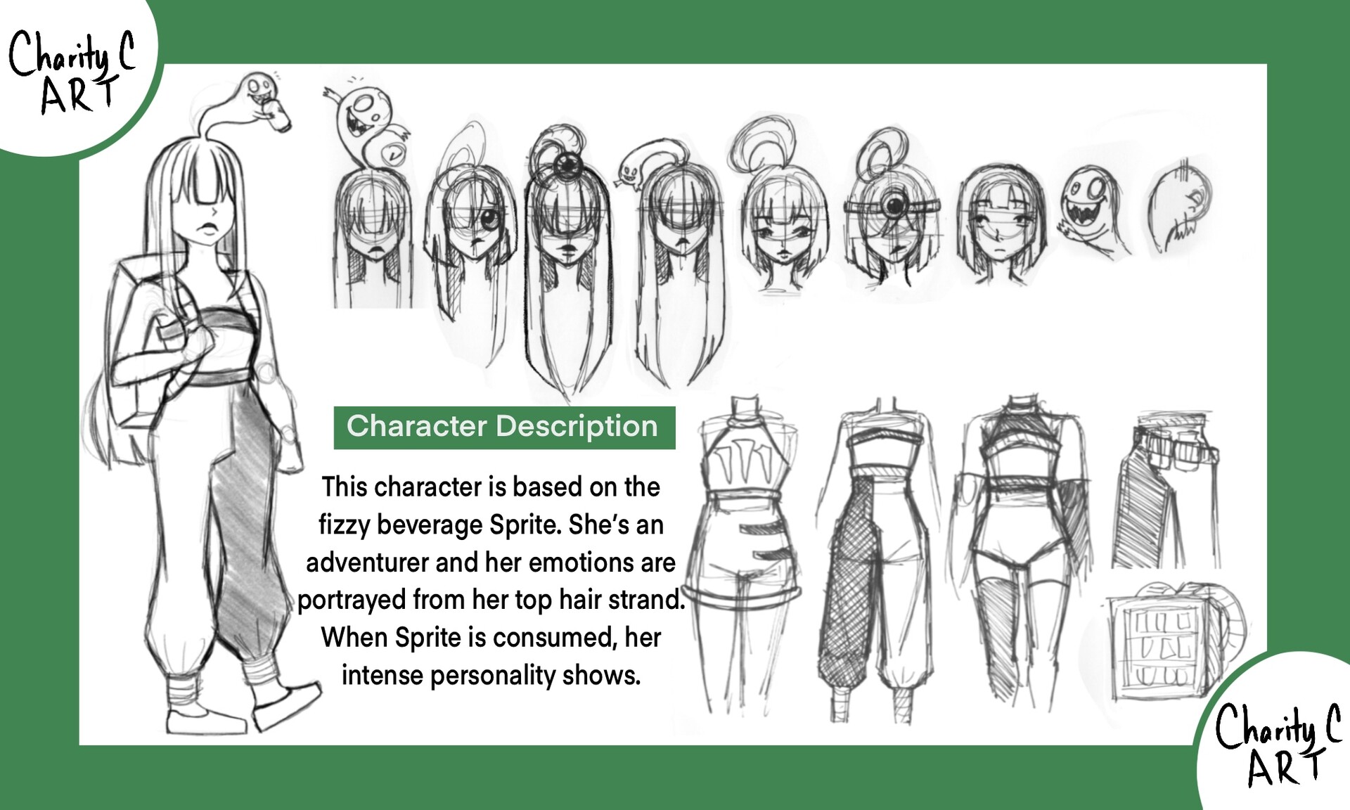 ArtStation - Sprite [Soda] Character Concept Sheet