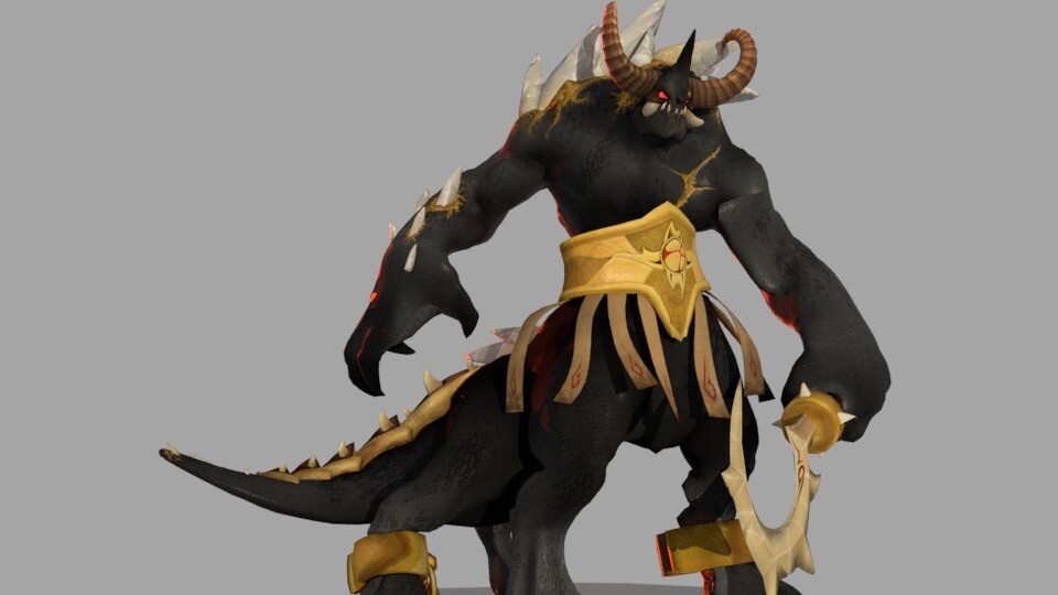 ArtStation - Beast- Texturing Final