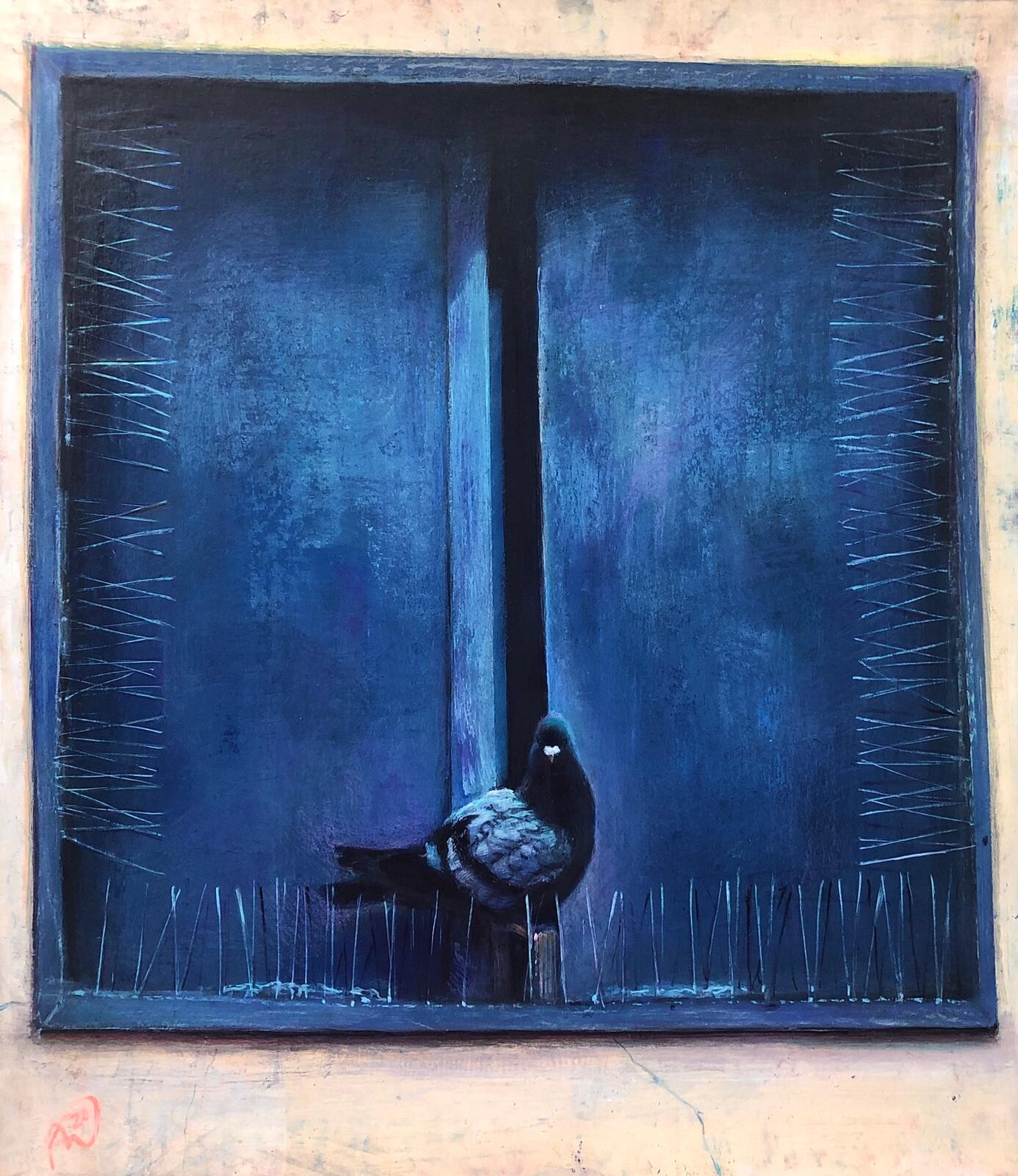 ArtStation - CORONA painting with ACRYLIC and OIL