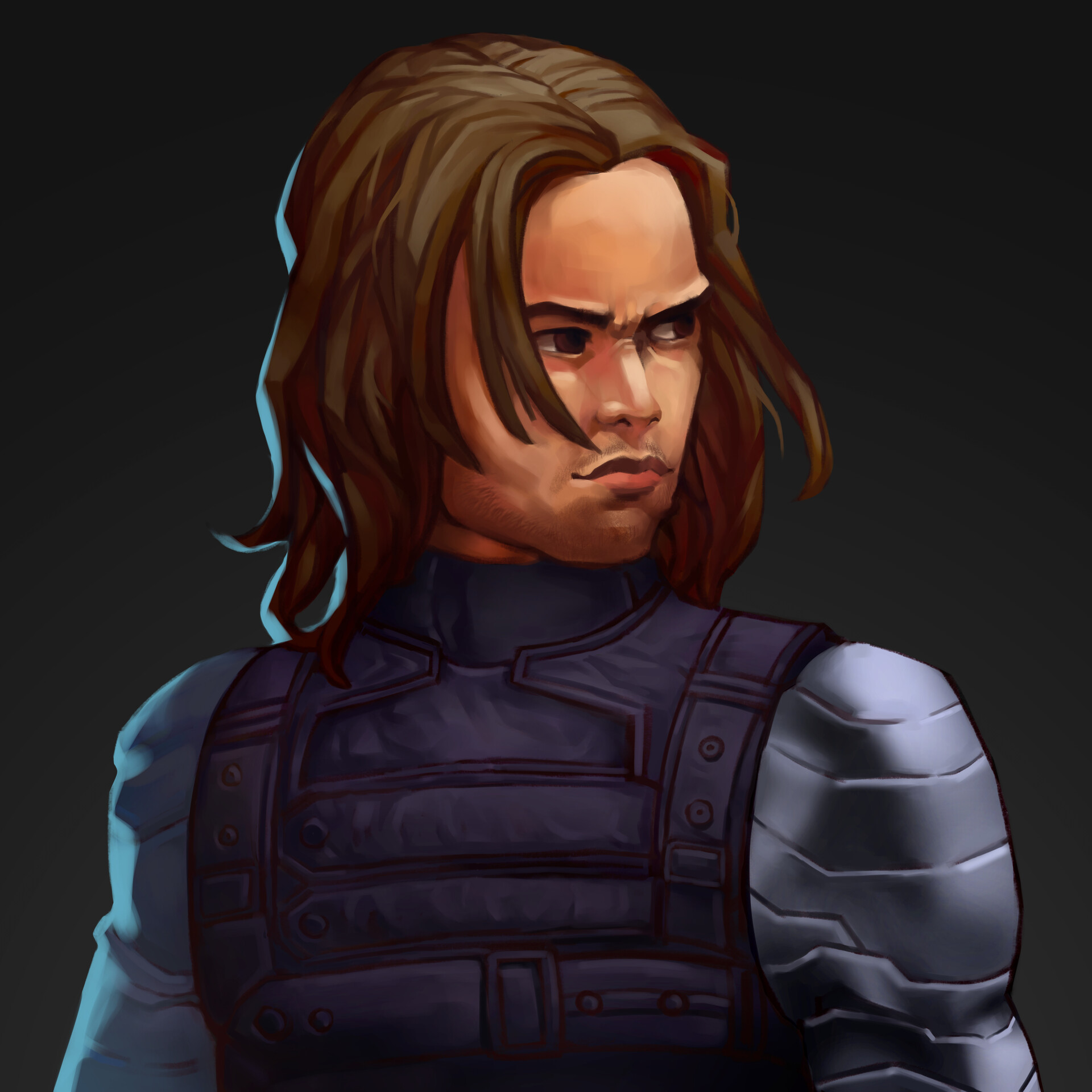ArtStation - Six Fanarts - Bucky