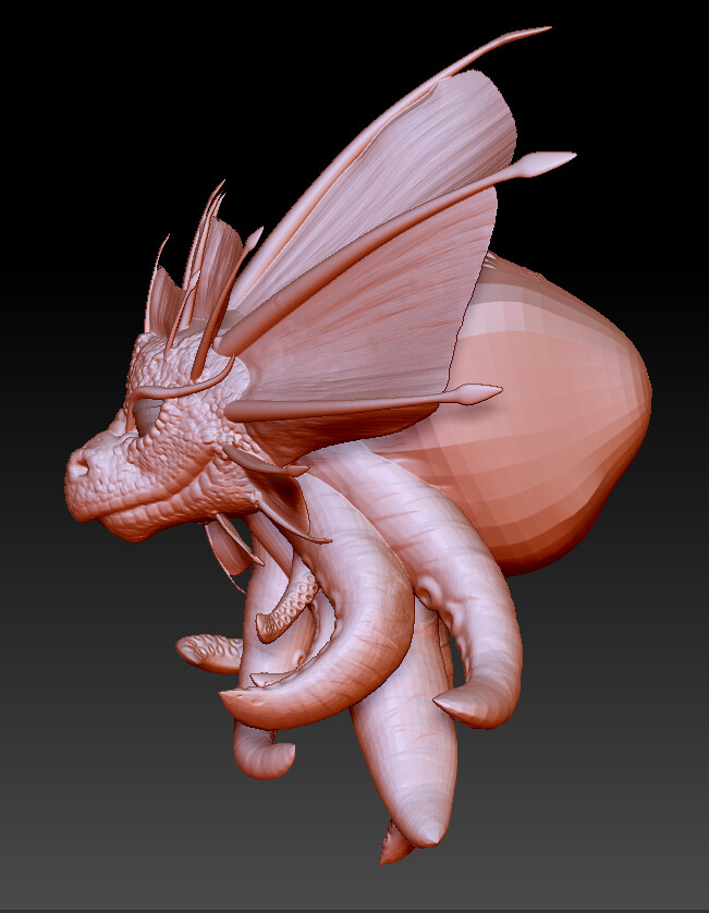 Kade Moore - TERRARQUOREUS - Short animated Film creature sculpt