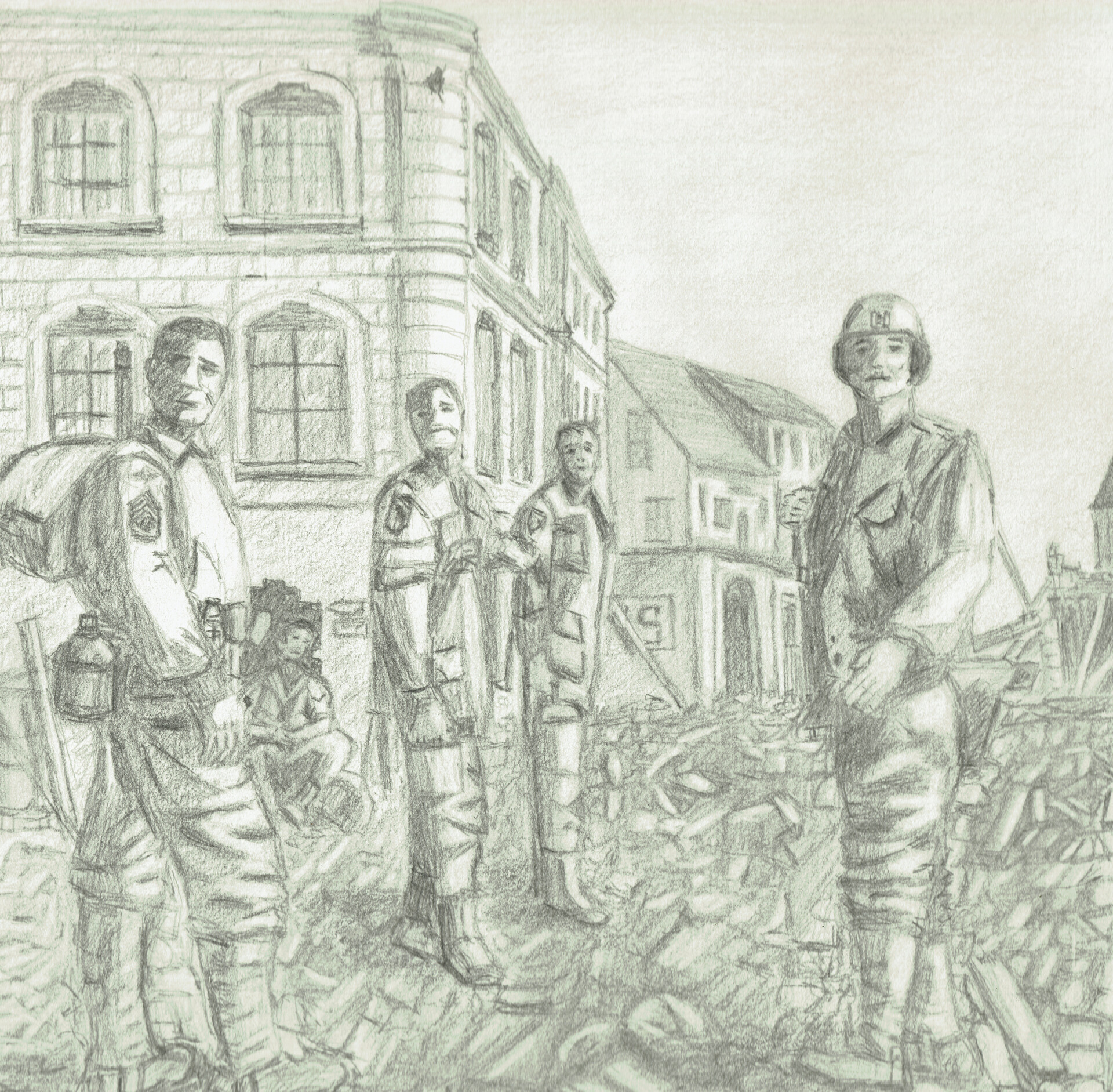 ArtStation - Saving Private Ryan