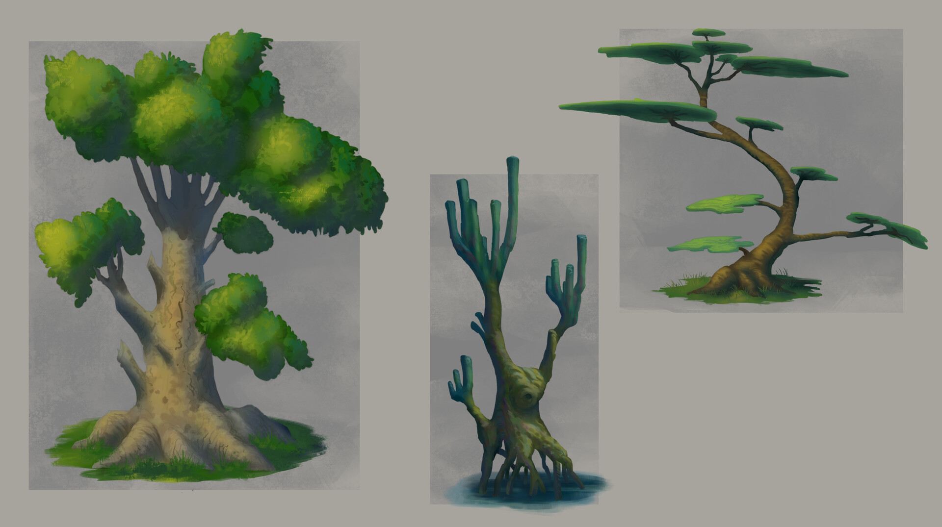ArtStation - Tree Designs