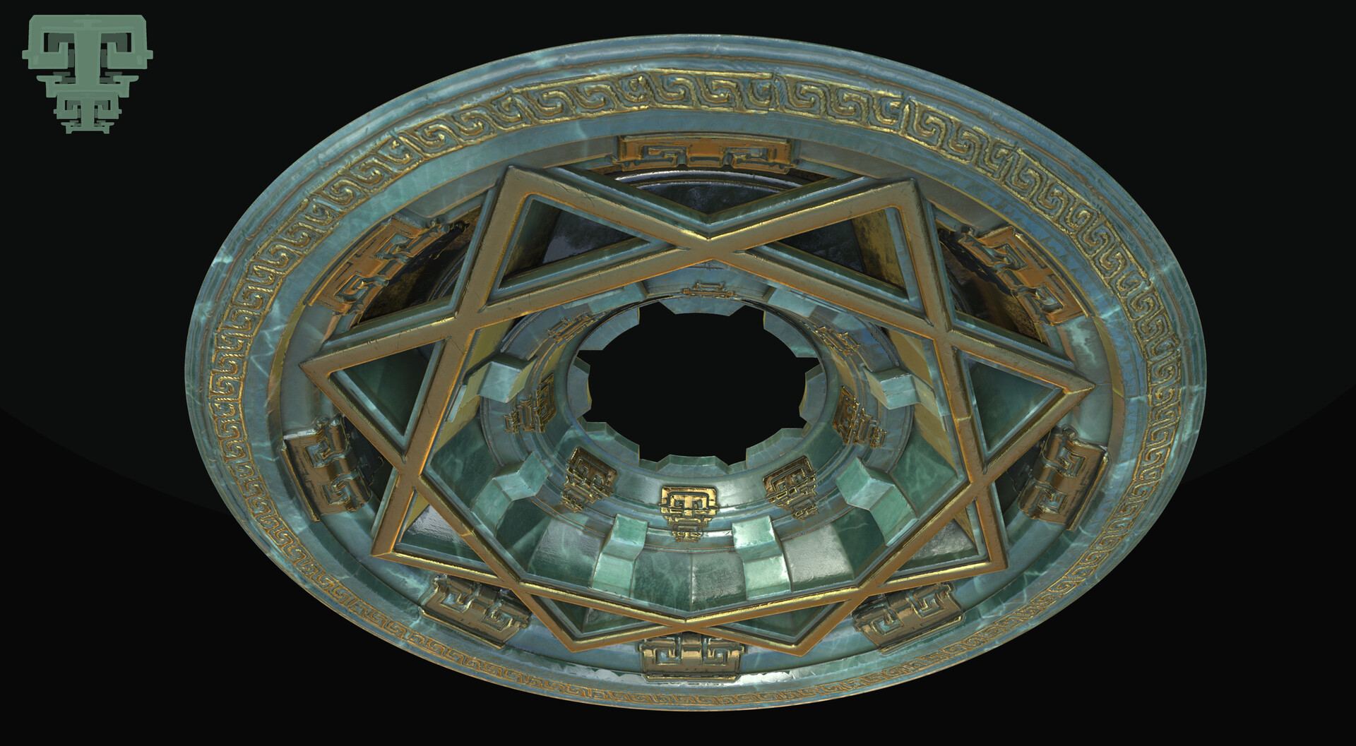 ArtStation - 古代宫殿部件 palace parts