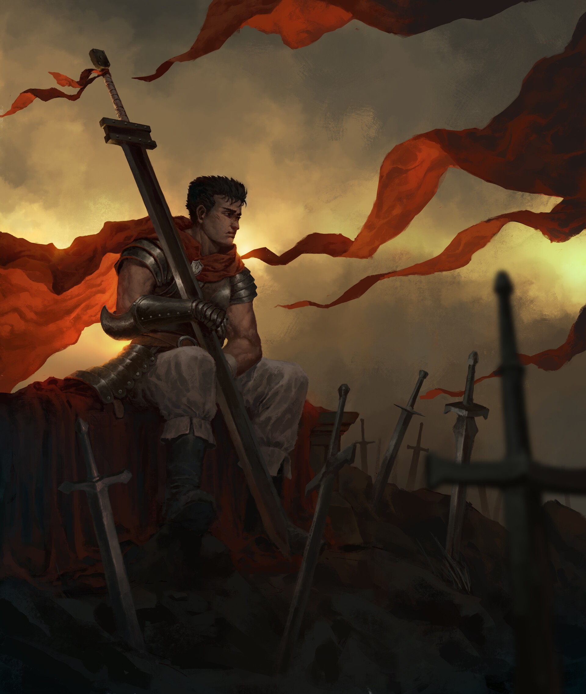 ArtStation - Berserk Guts Fanart