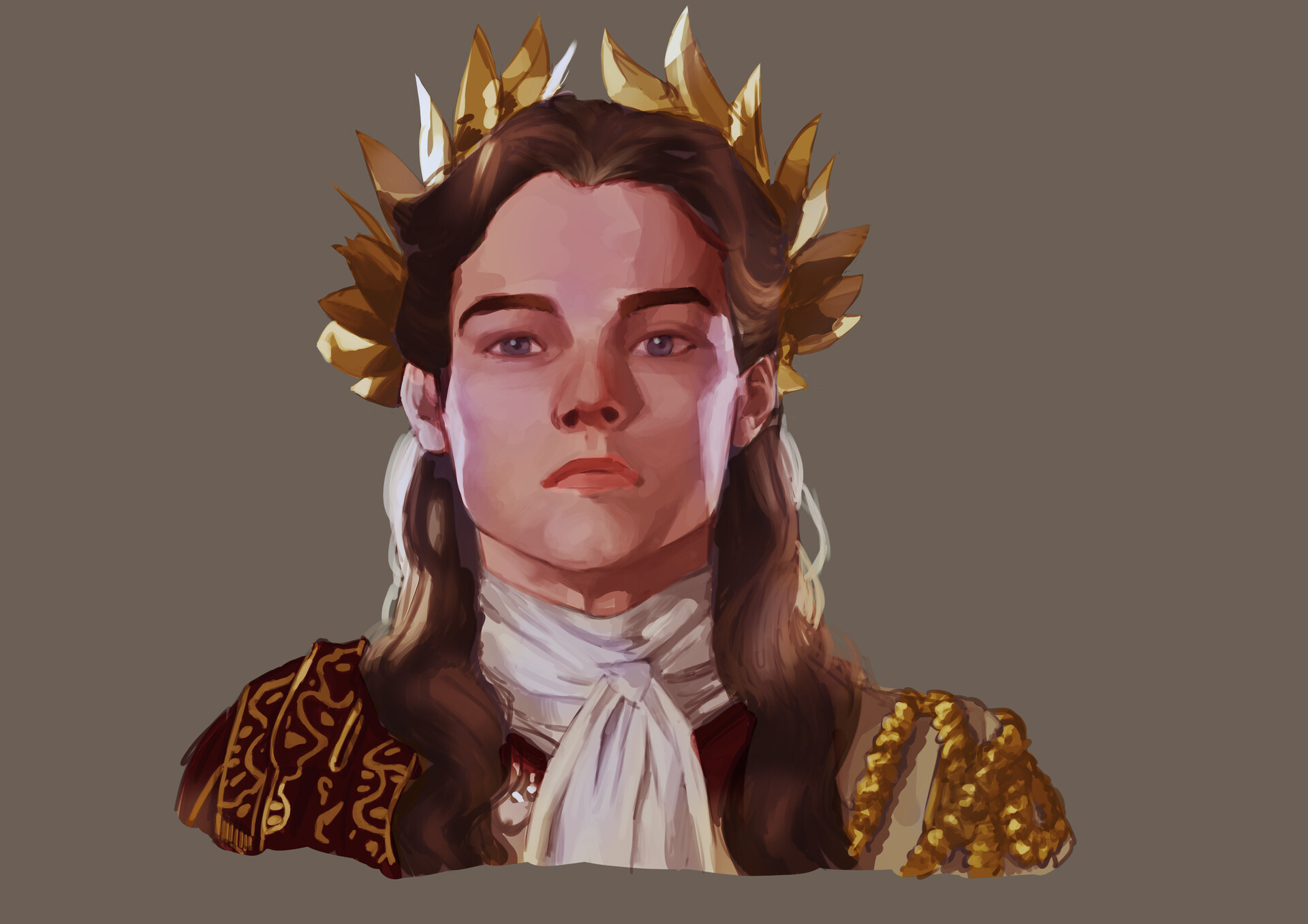 ArtStation - Leonardo Di Caprio in The Man in the Iron Mask