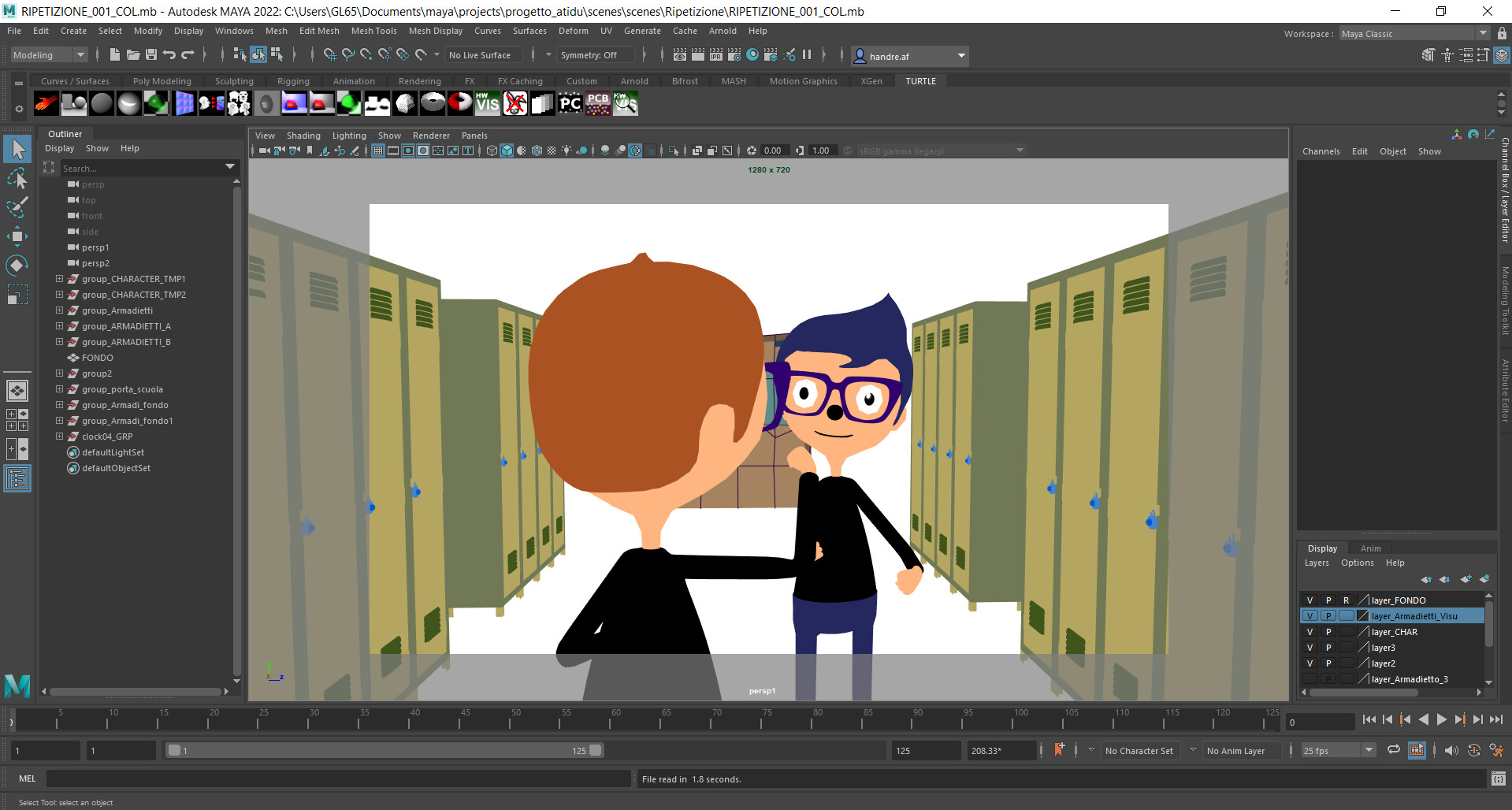 ArtStation - School project for our school client ATIDU