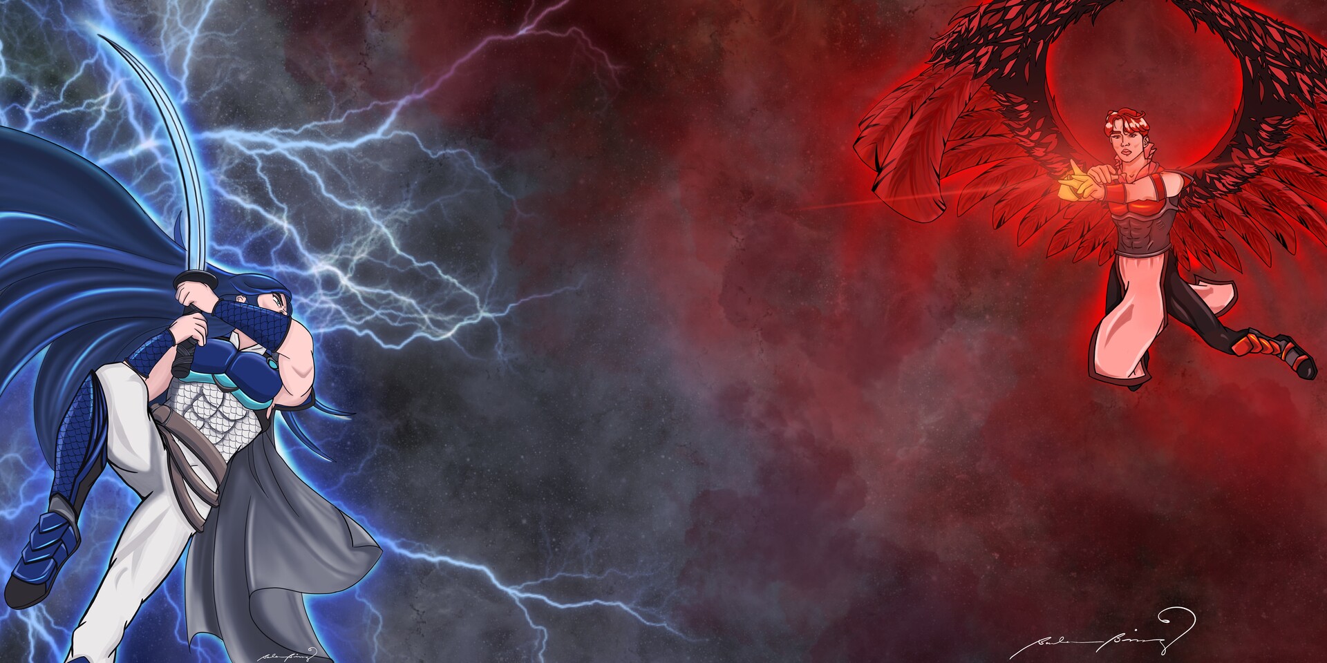 ArtStation - Suzaku v seiryu