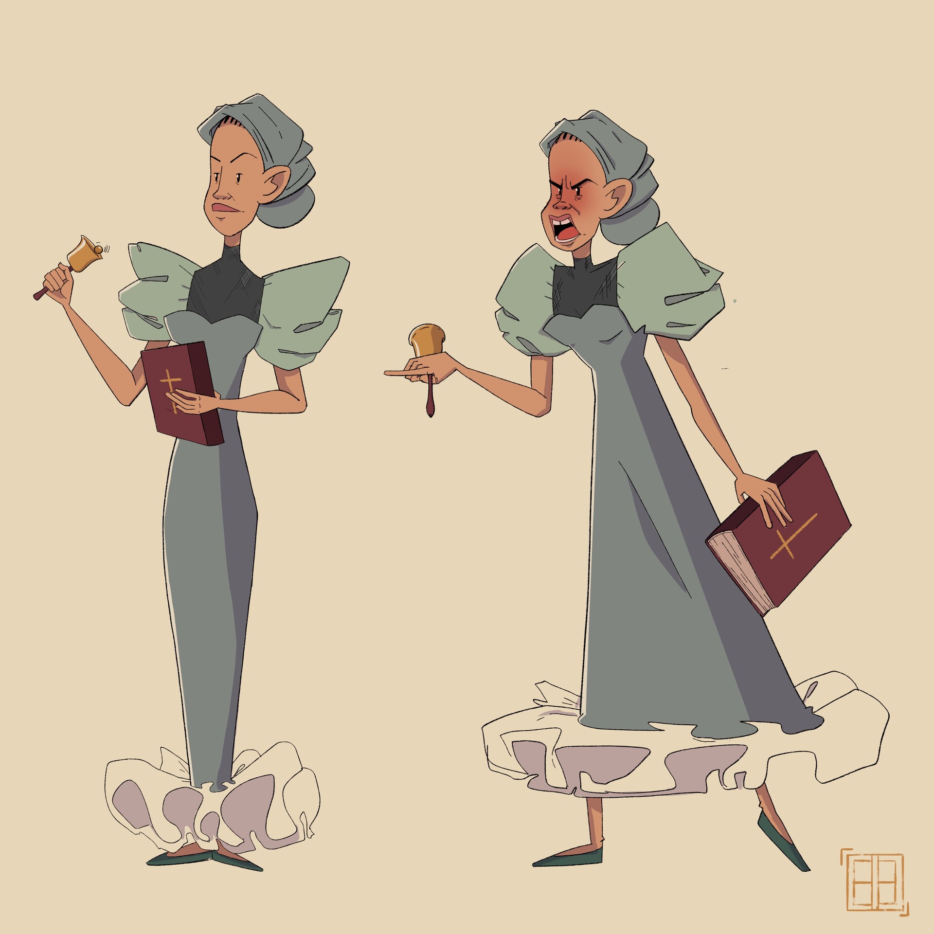 ArtStation - Angry house mother