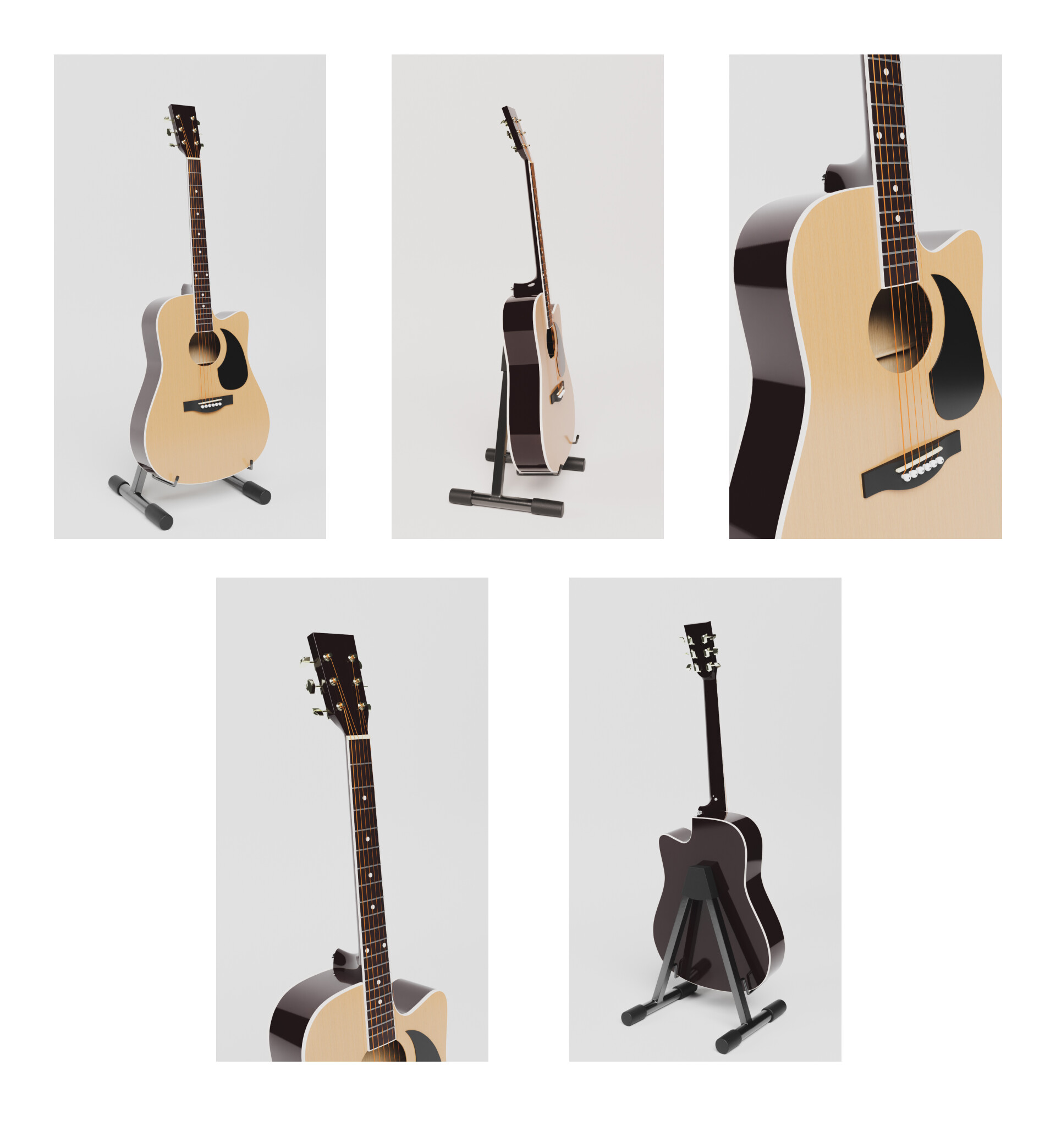 ArtStation - Generic acoustic guitar