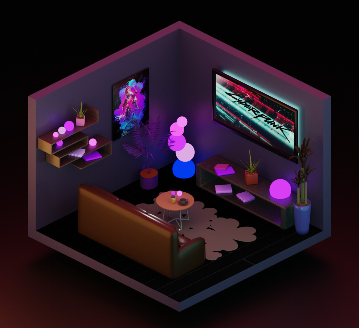 ArtStation - Geek room