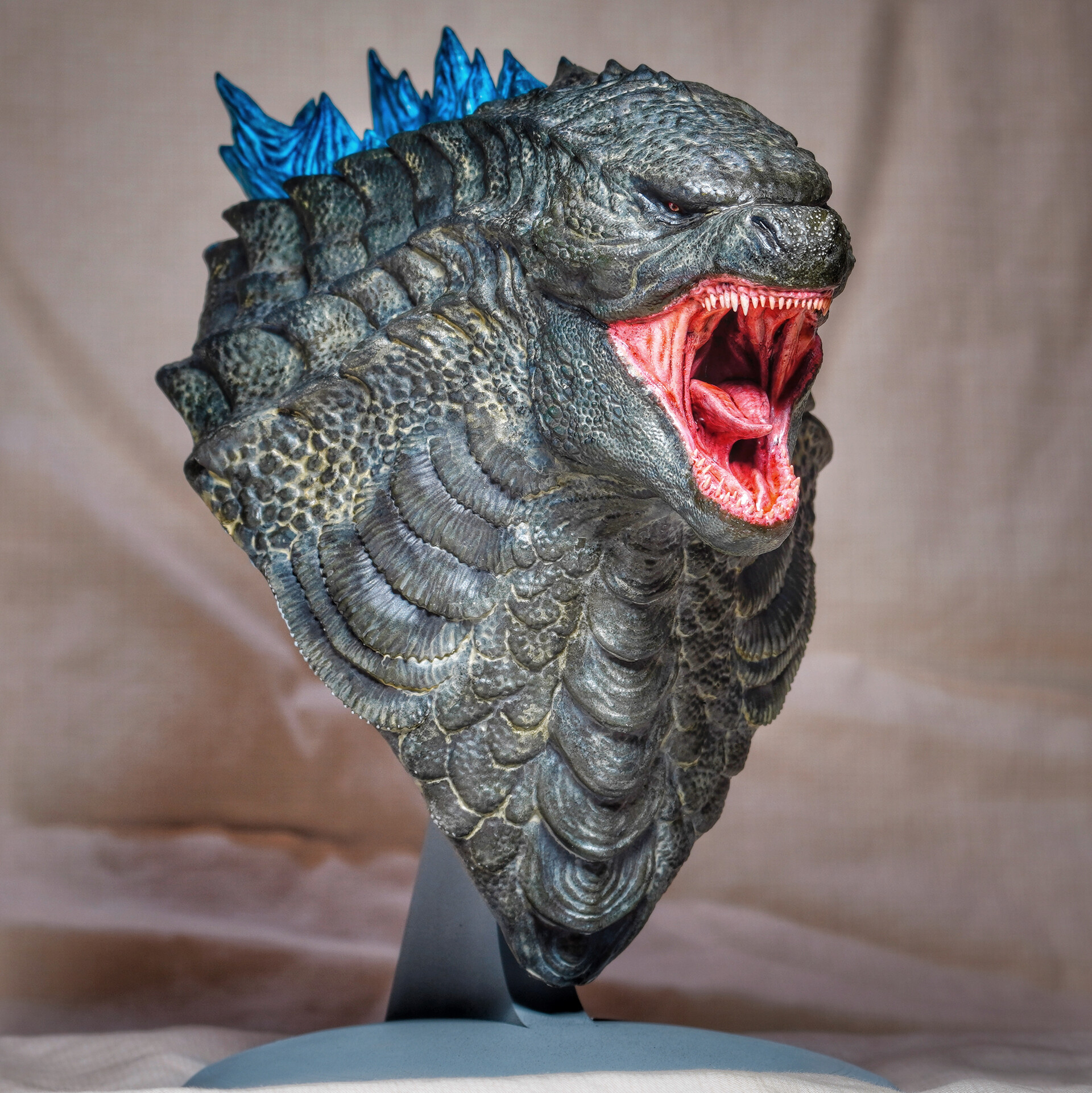 ArtStation - Godzilla bust