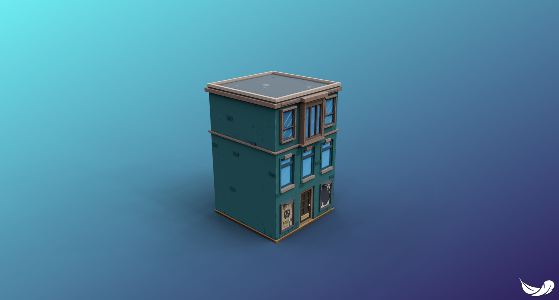 ArtStation - park city_2