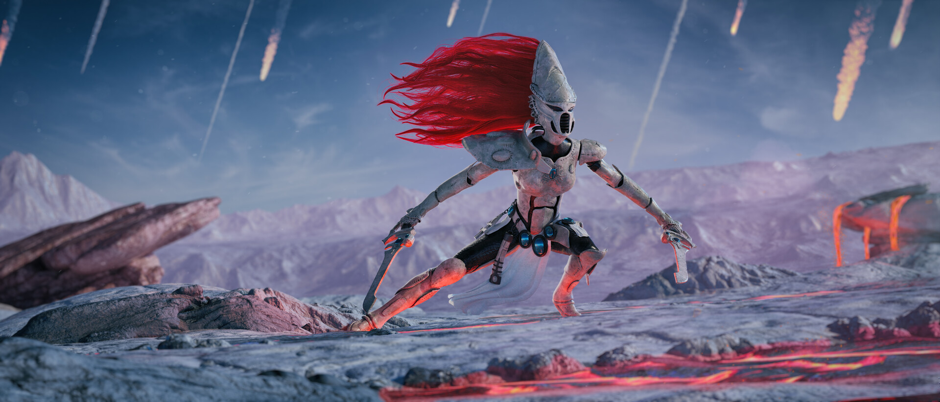 ArtStation - Howling Banshee (Eldar)