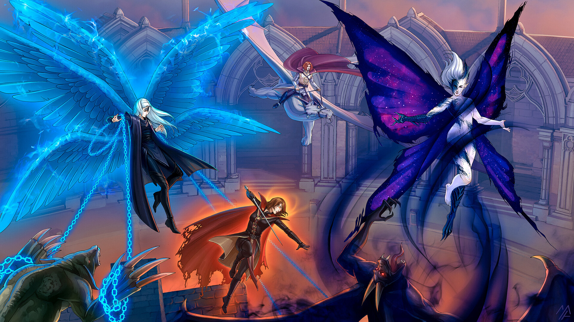 Battle of Kenabres by Mathia Arkoniel : r/ImaginaryFaeries