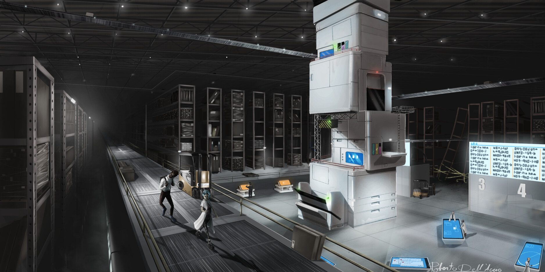 ArtStation - Production Department concept art