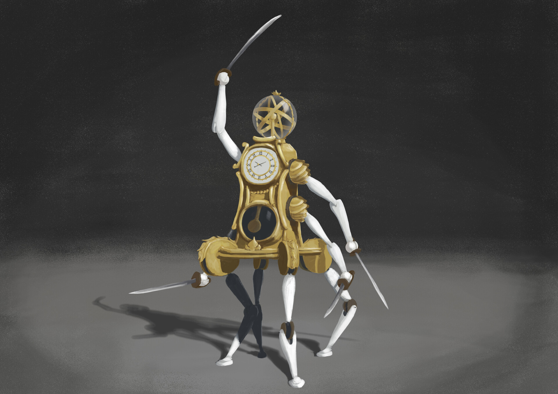 ArtStation - (Fanwork) Steelrising Robot Design