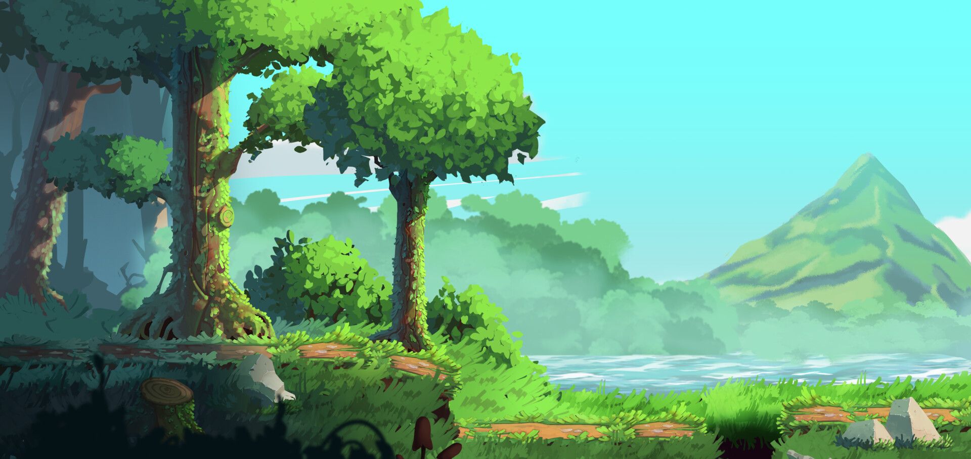 Aleksey Menshov - platformer screen scetch