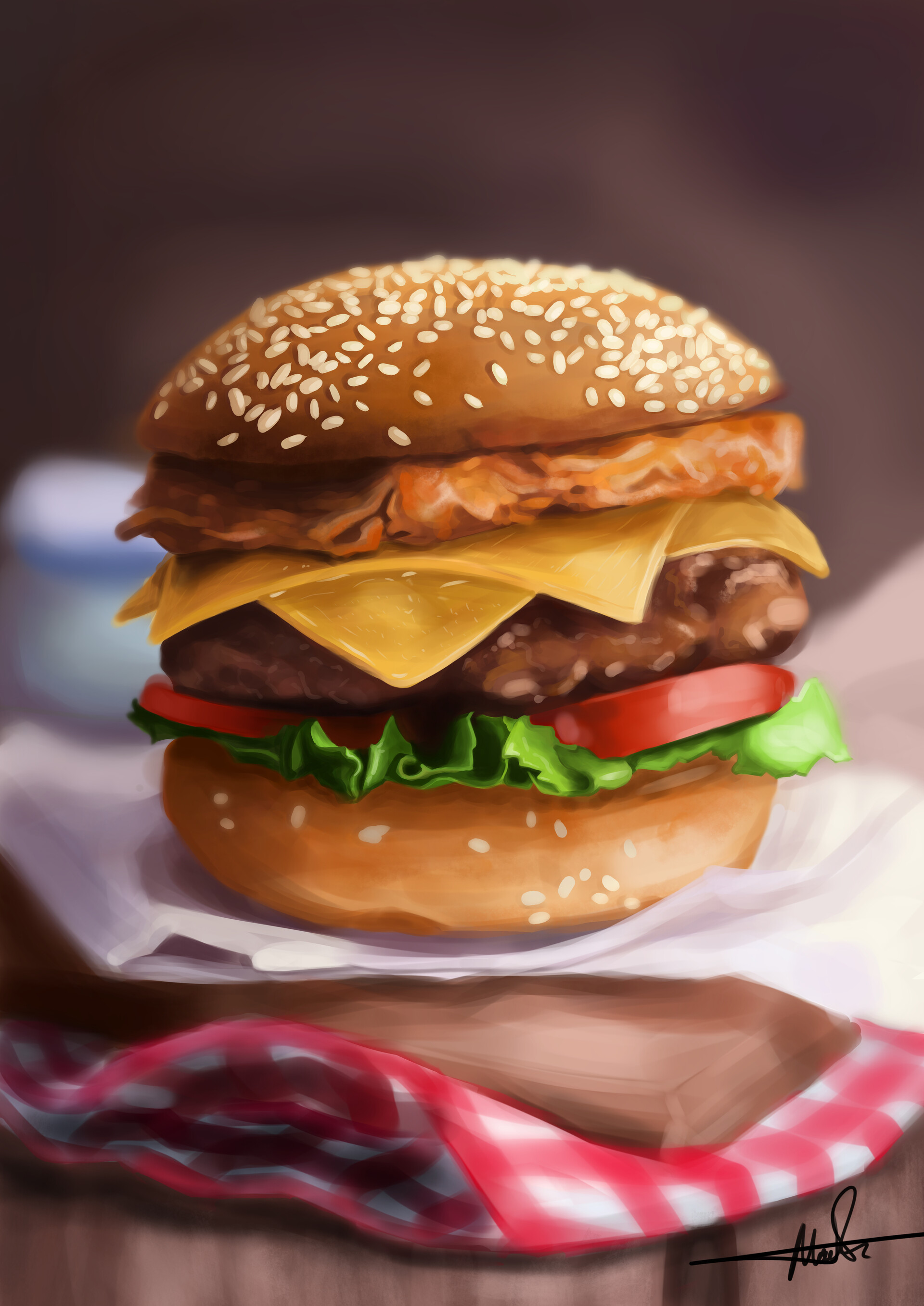 ArtStation - Burger
