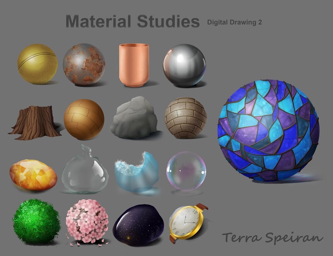 ArtStation - Material Study