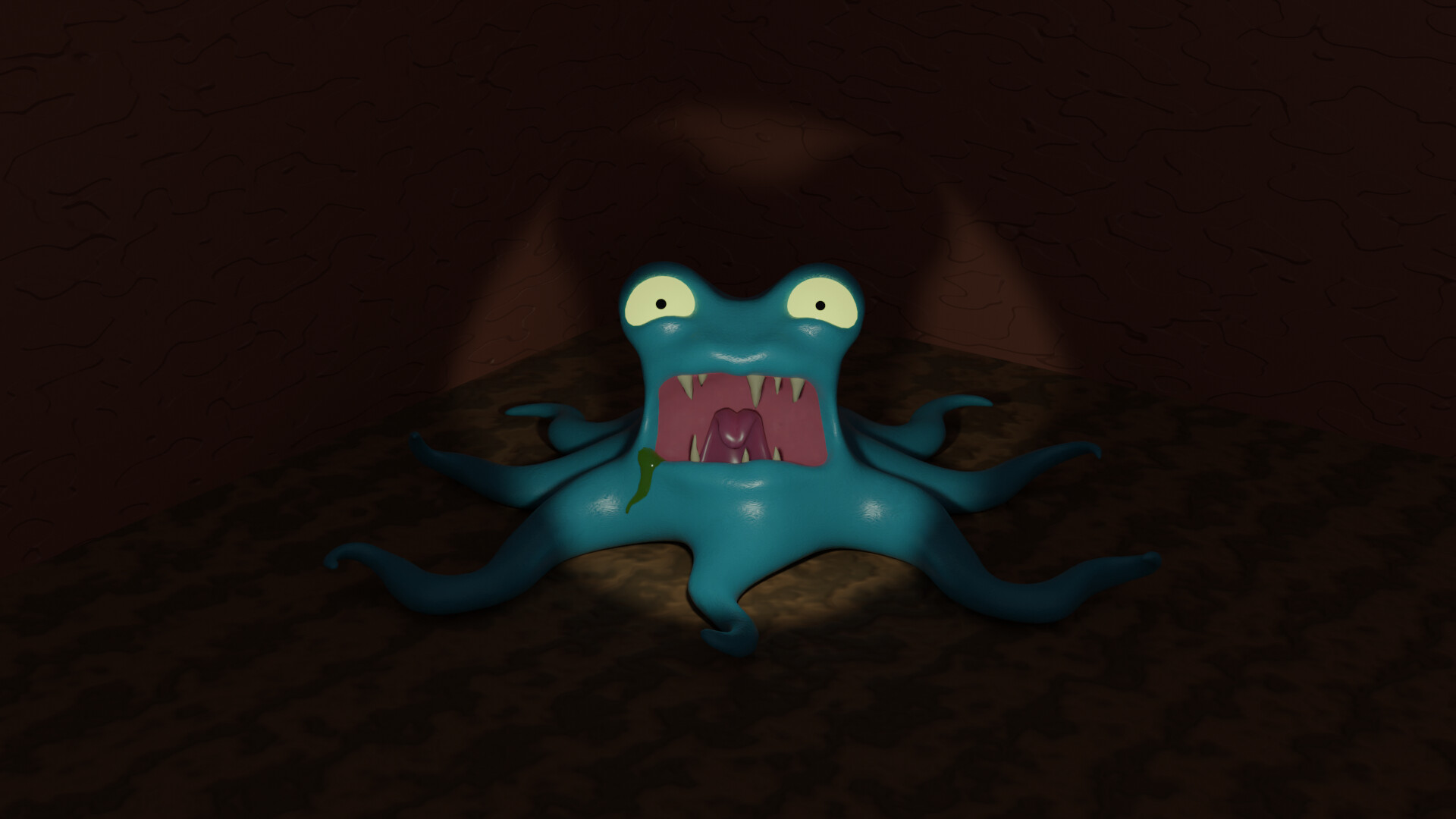 ArtStation - Scared Alien