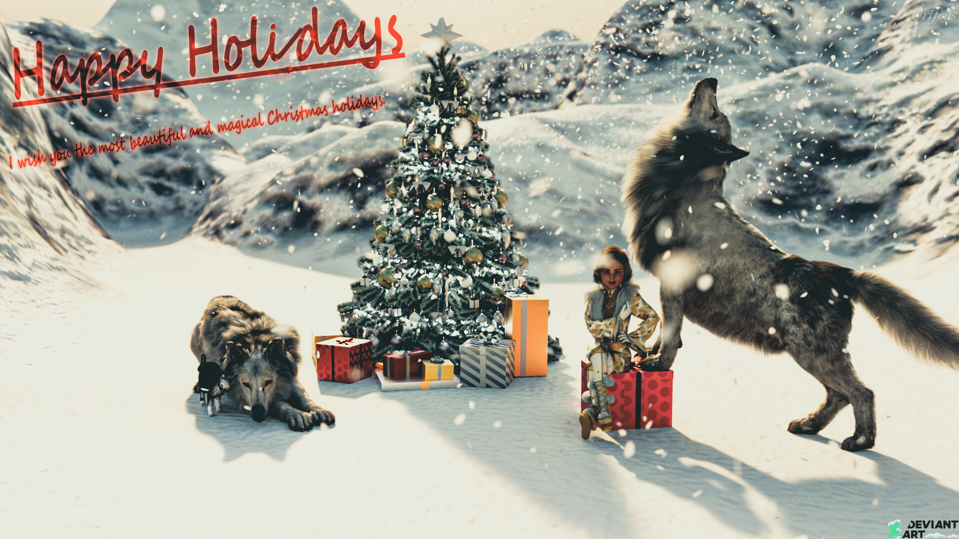 Artstation Holiday Card 2021