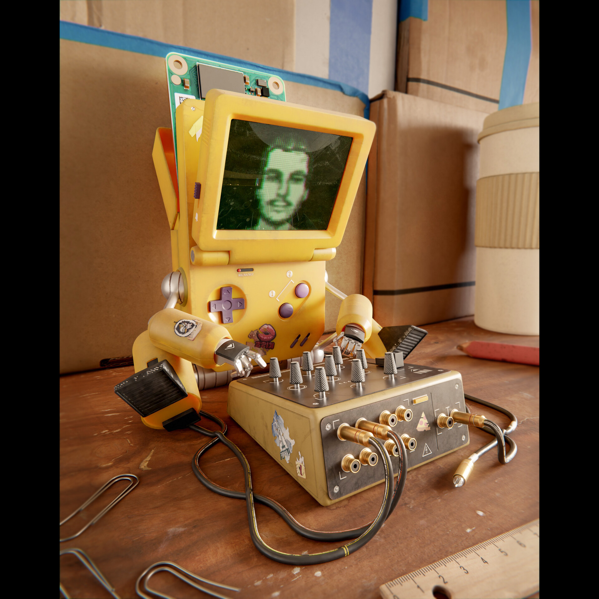 ArtStation - Nintendo Robot