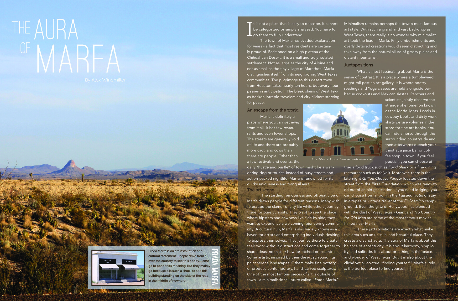 ArtStation - Magazine Spread