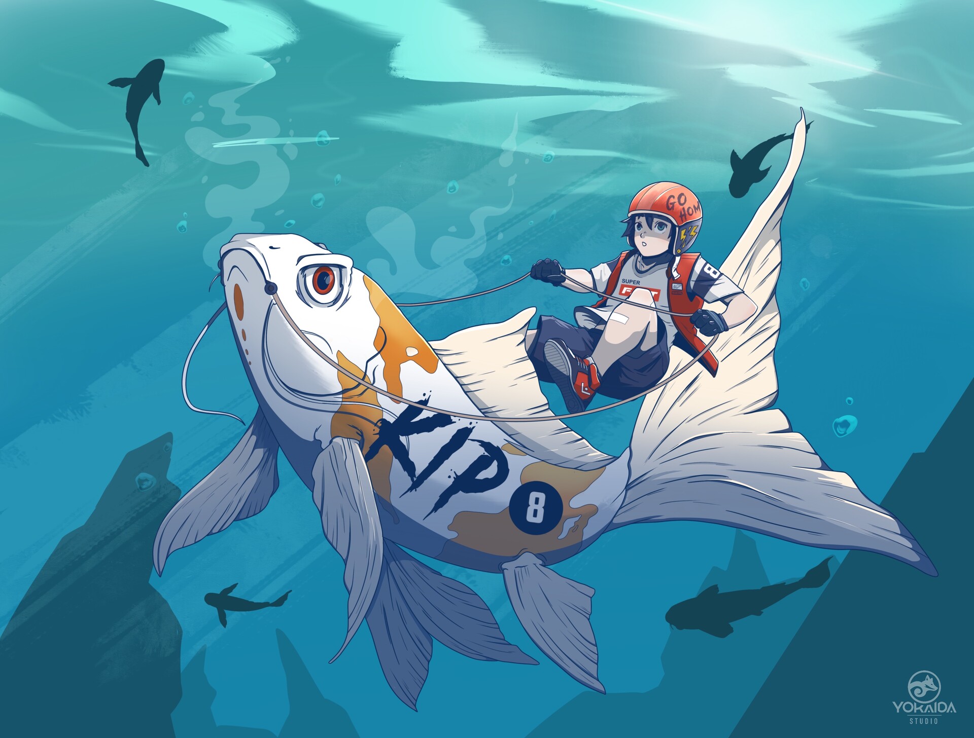 ArtStation - Fish racer