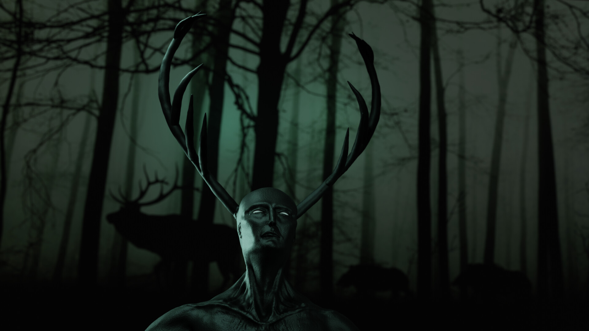 Hannibal Stag Wallpaper