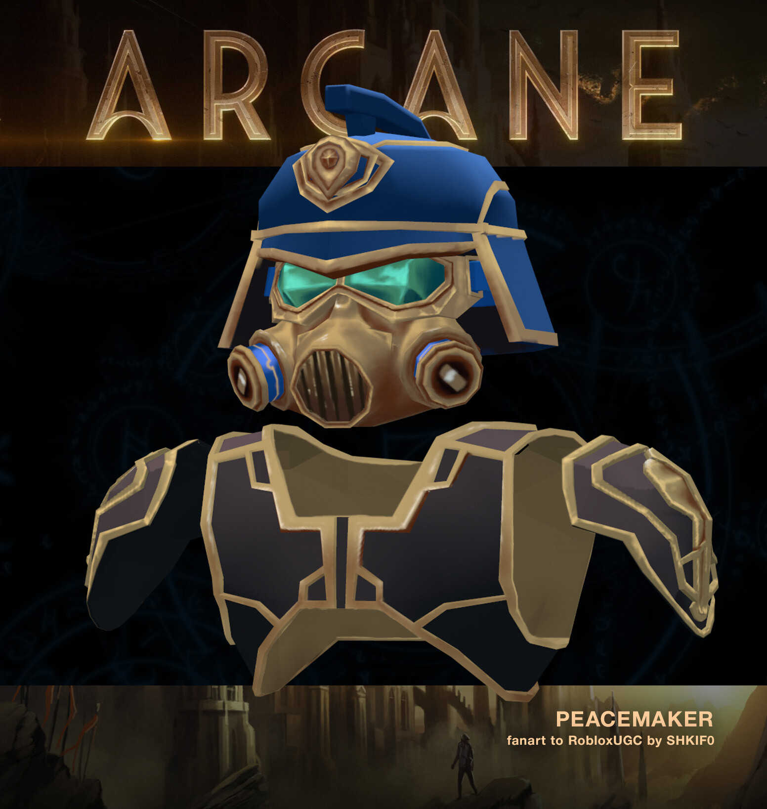 ArtStation - Peacemaker Mini Arcane