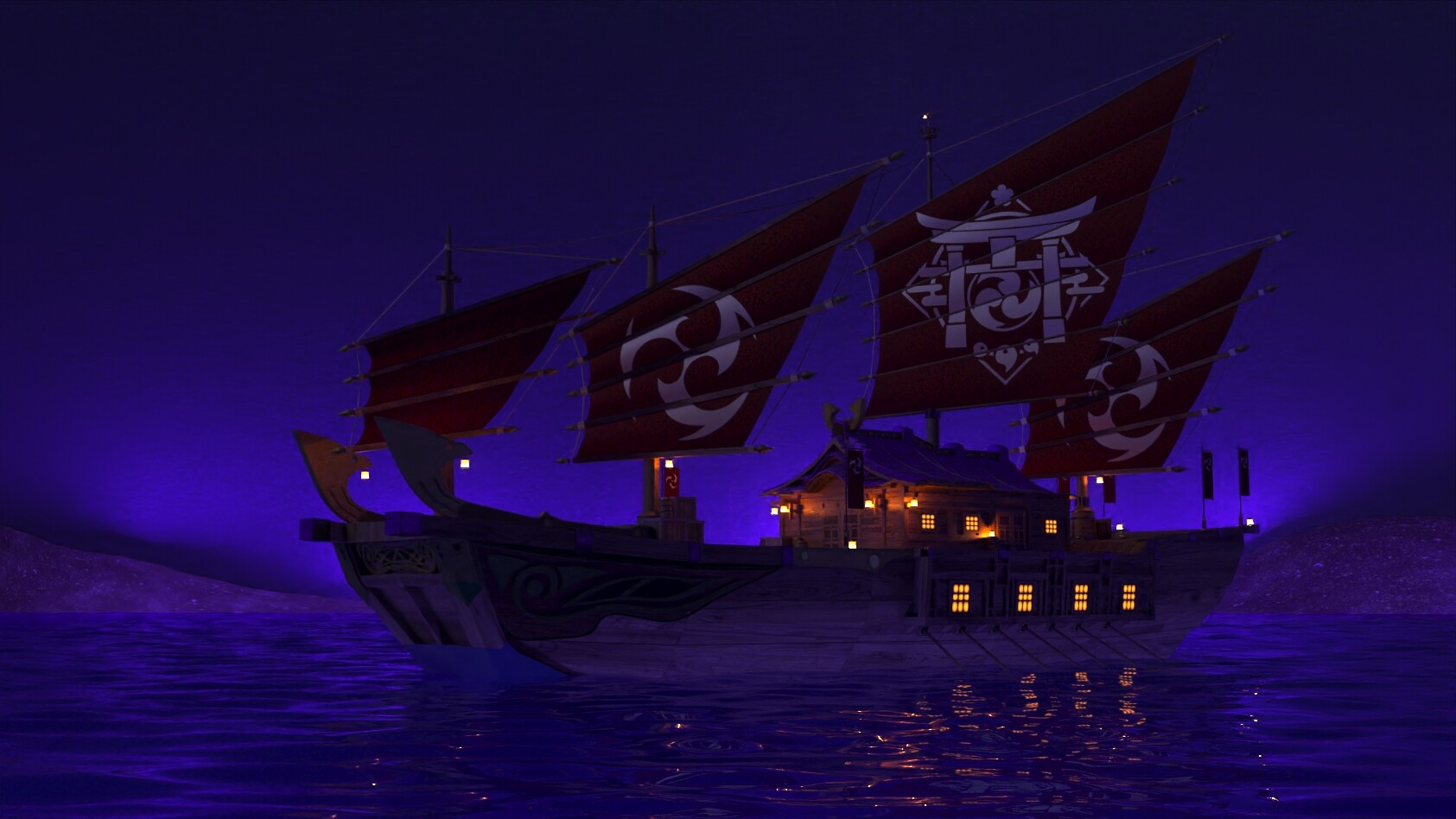 ArtStation - Inazuma ship