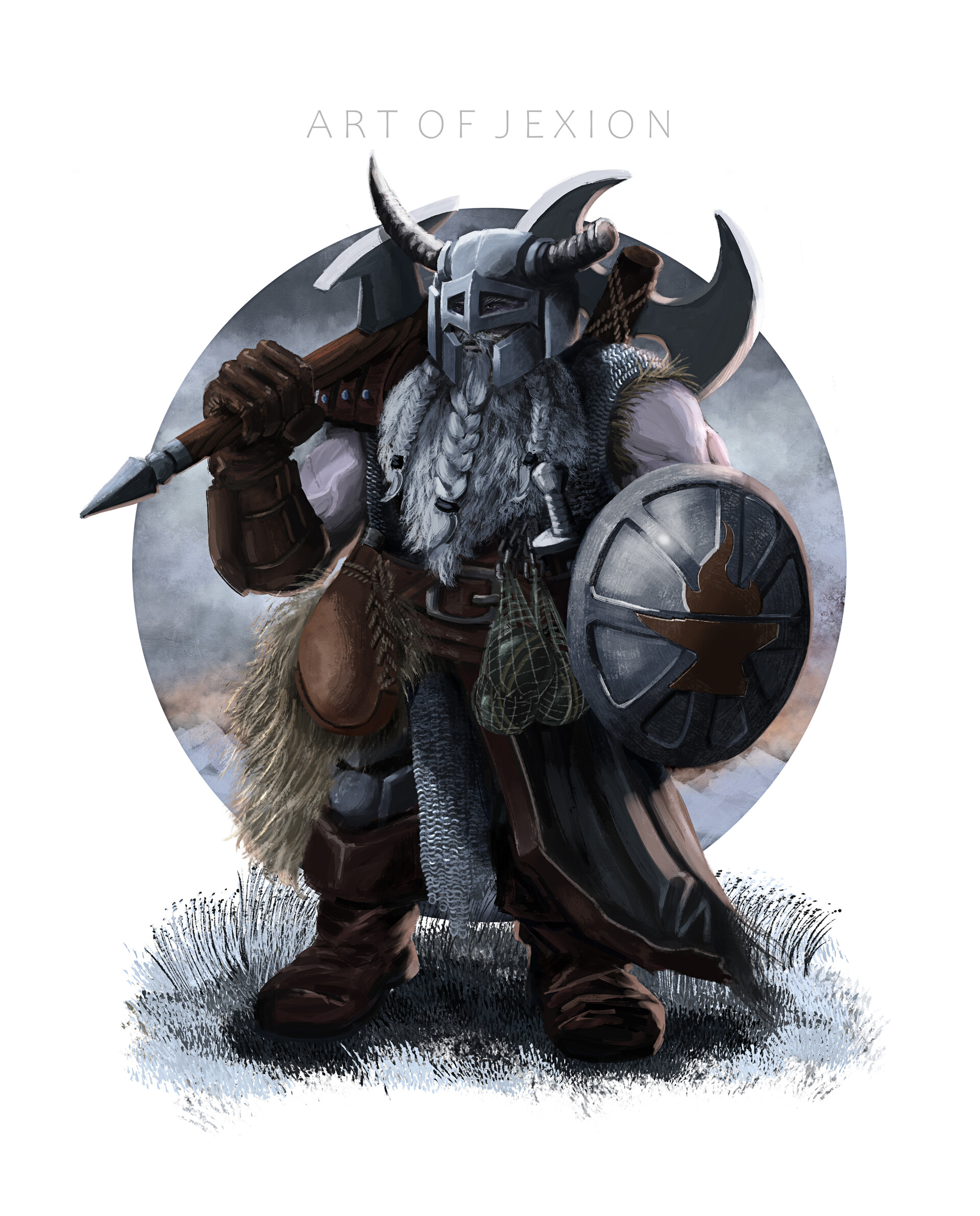 ArtStation - Duergar Dwarf (Fighter)